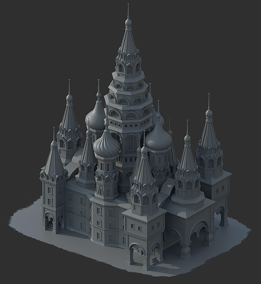 Russian Palace Concept Art
