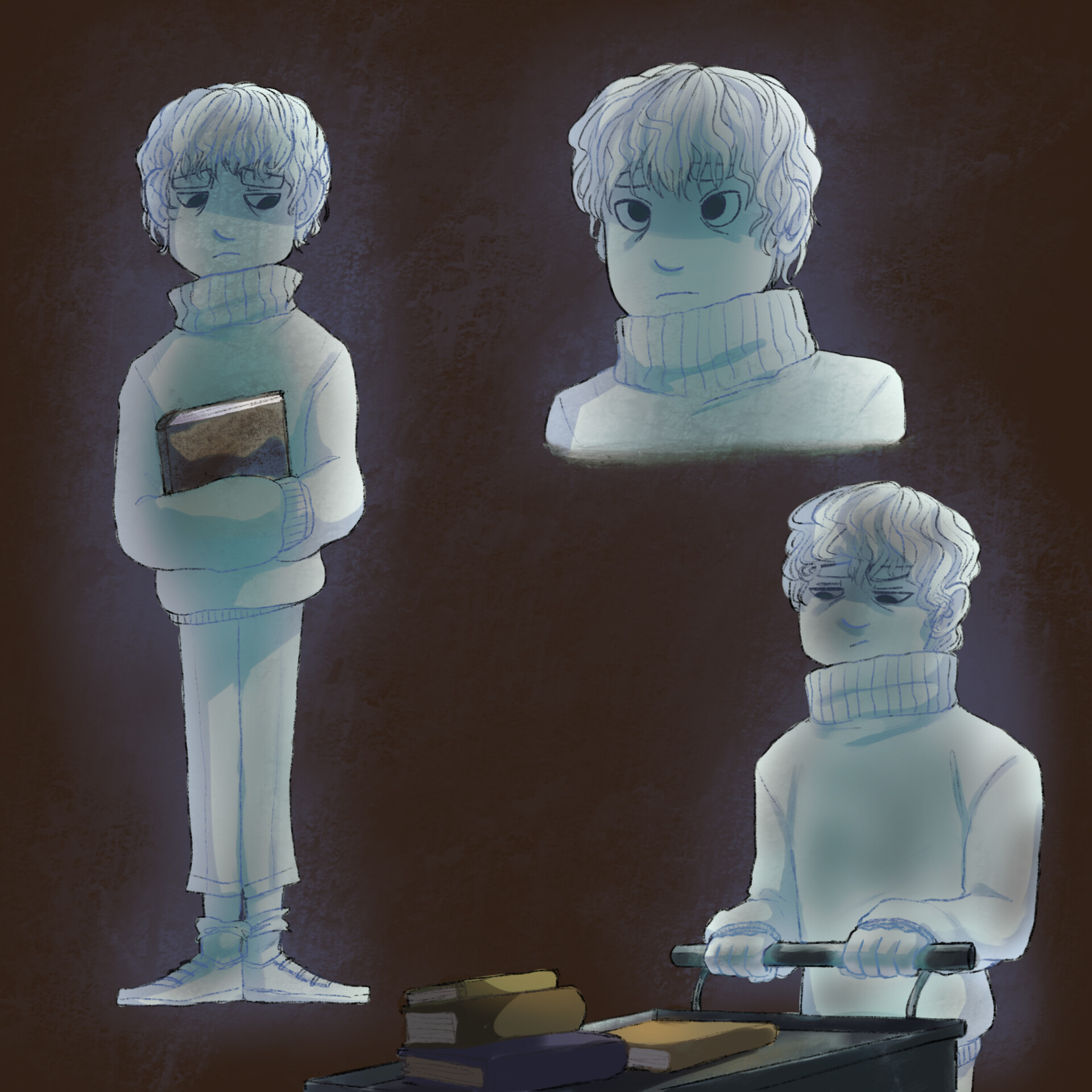 ArtStation - Gillian character concept