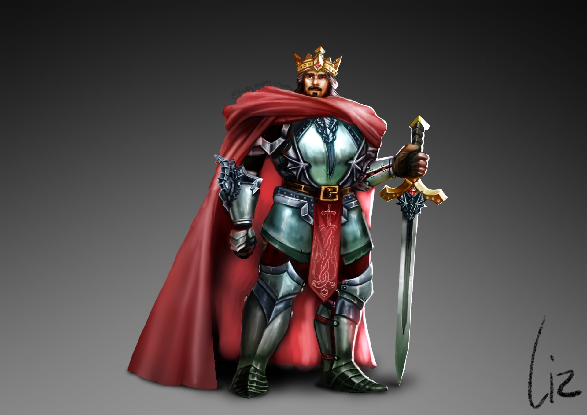 ArtStation - King Arthur - Arthur Concept