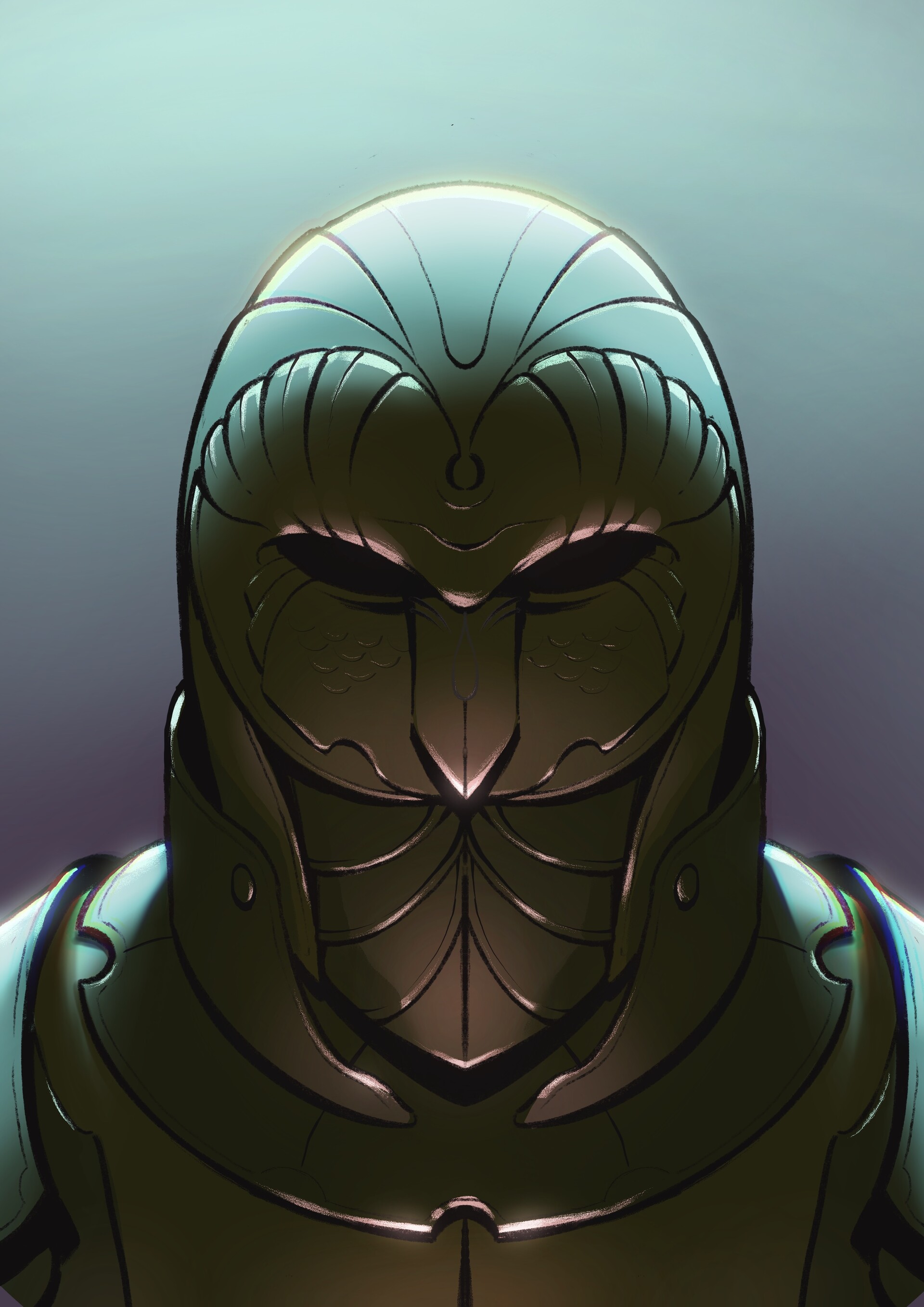 ArtStation - Knight Owl