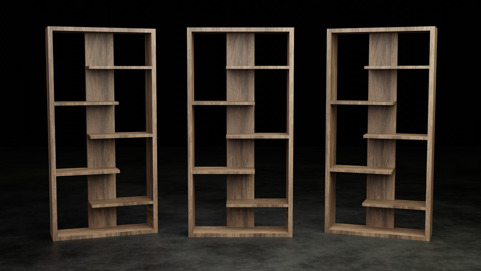 ArtStation - Japanese Style Bookshelf #01 Redesign