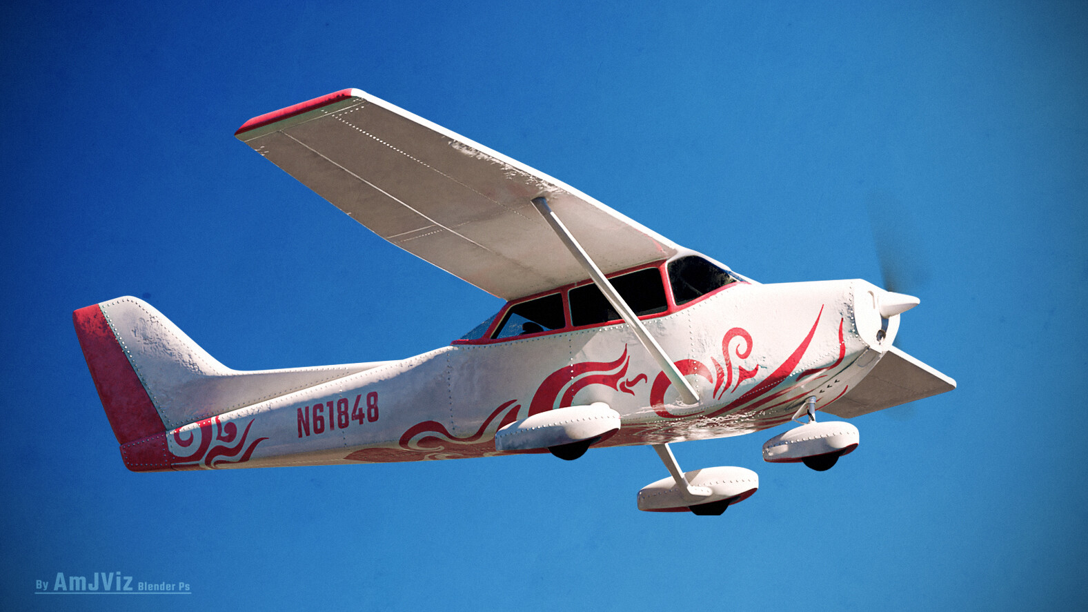 ArtStation - Cessna 172 Visualization by AmJViz