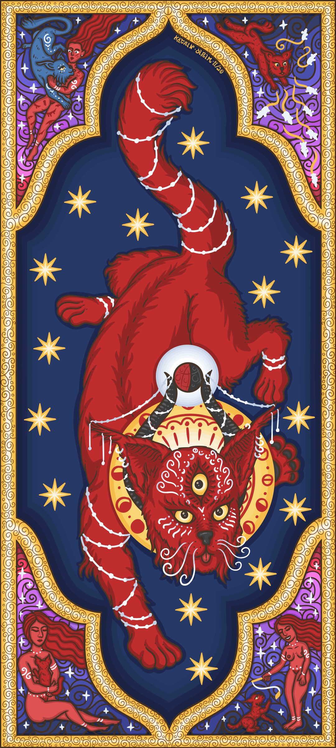 ArtStation - Moon Cat