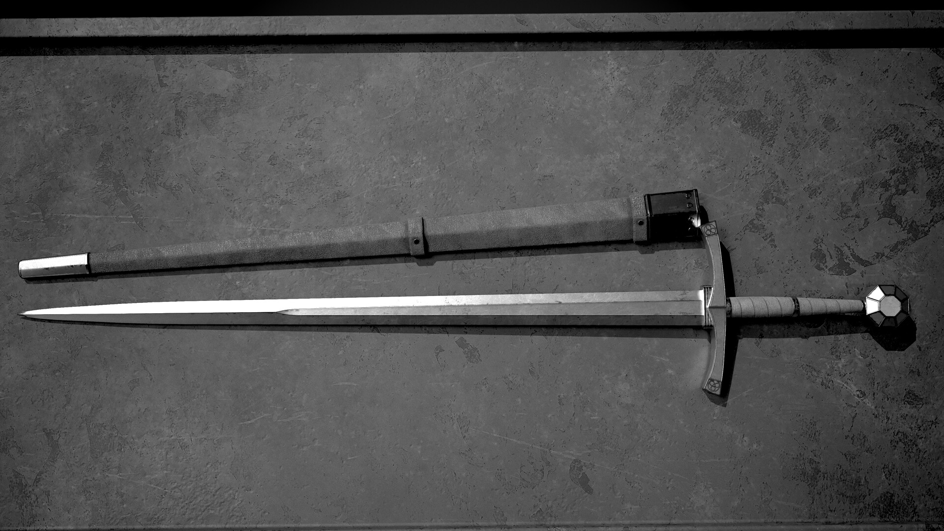 ArtStation - 3D Practice - Sword