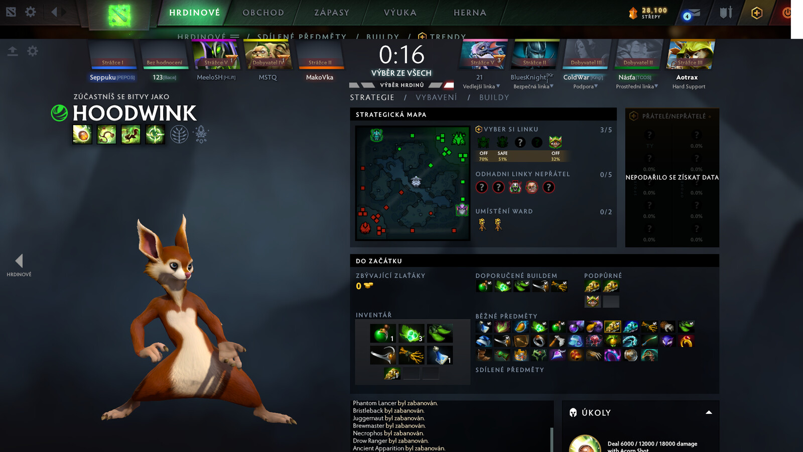 Fan-Made - Dota Hoodwink Bug no and tail armor