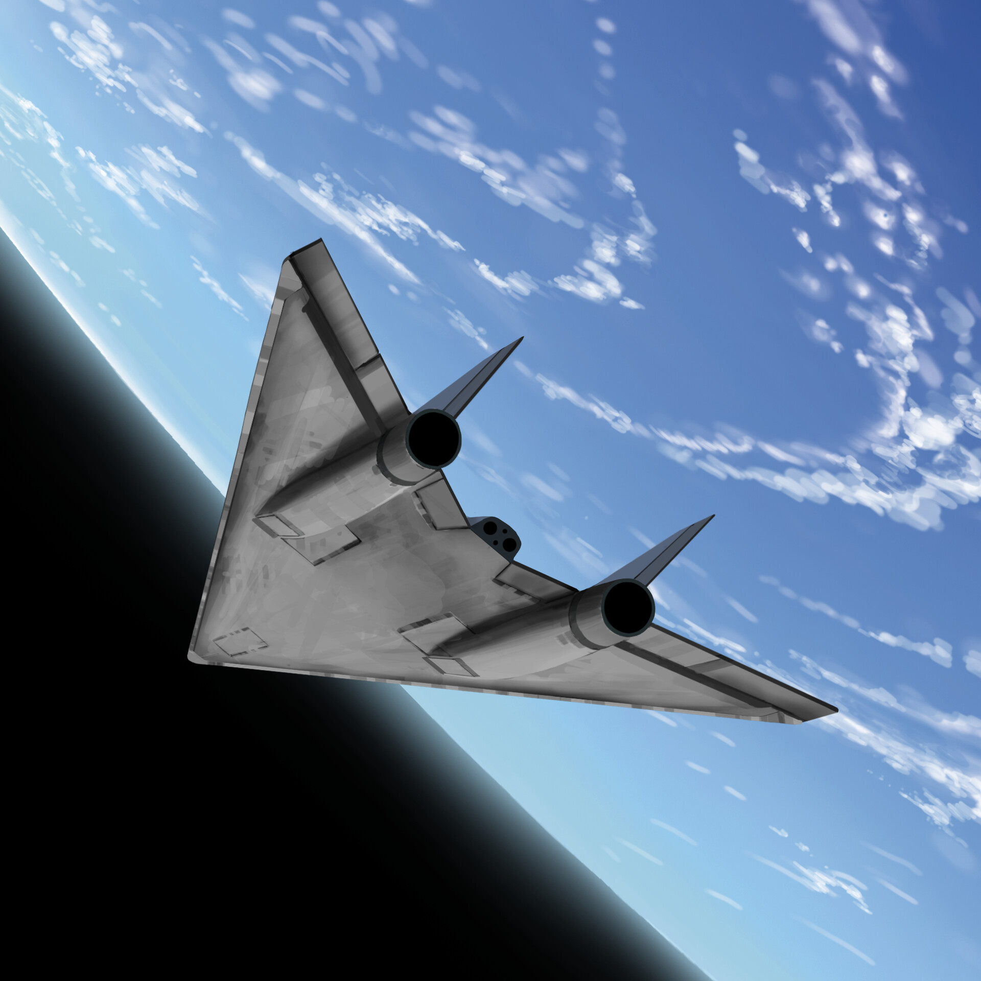 Jacob Hunter - Space Force Plane