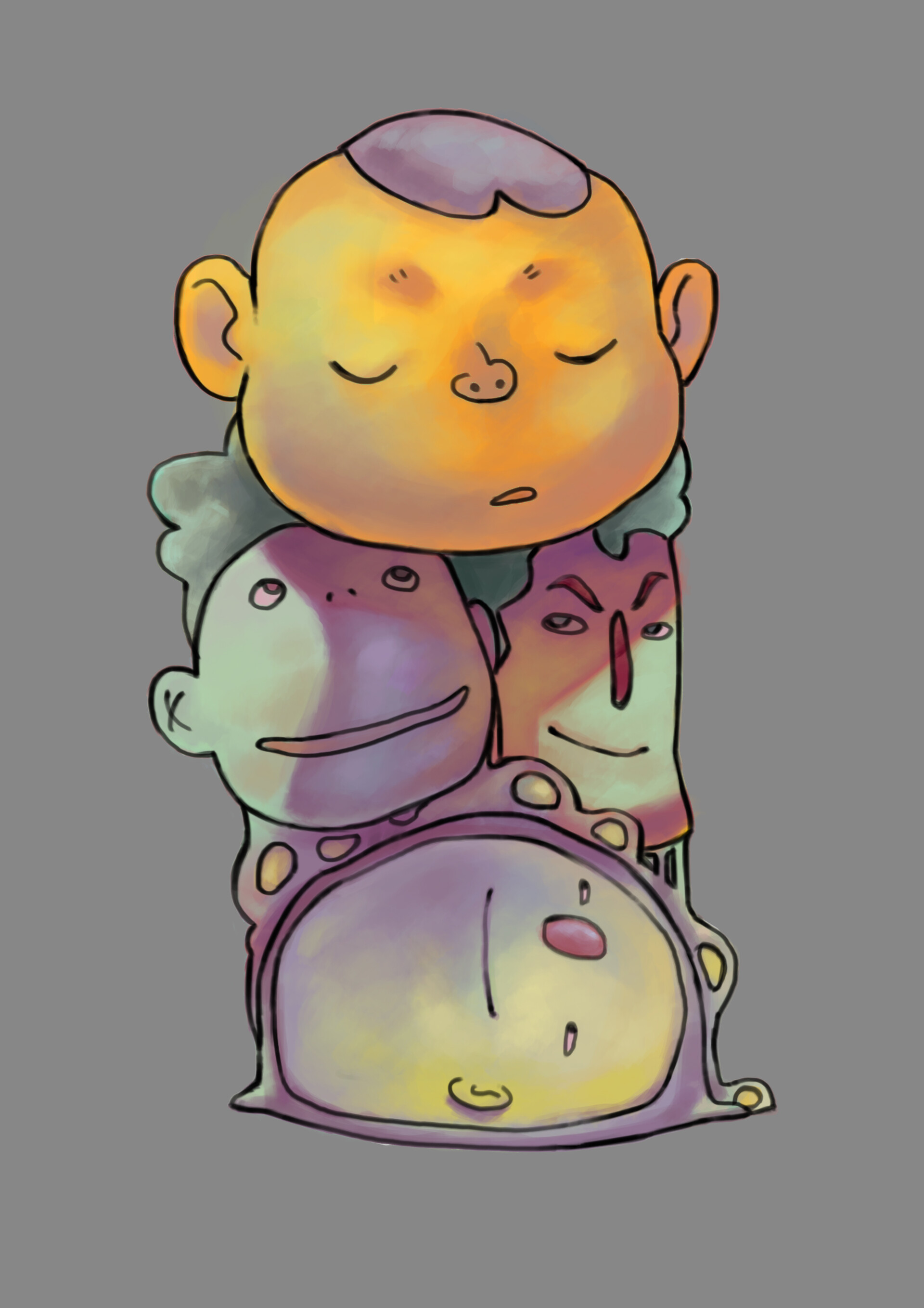 ArtStation - Four Headed