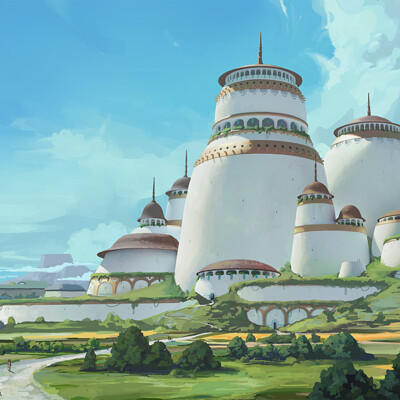 Cara Stratton - Okinawa - Virtual Plein Air Study