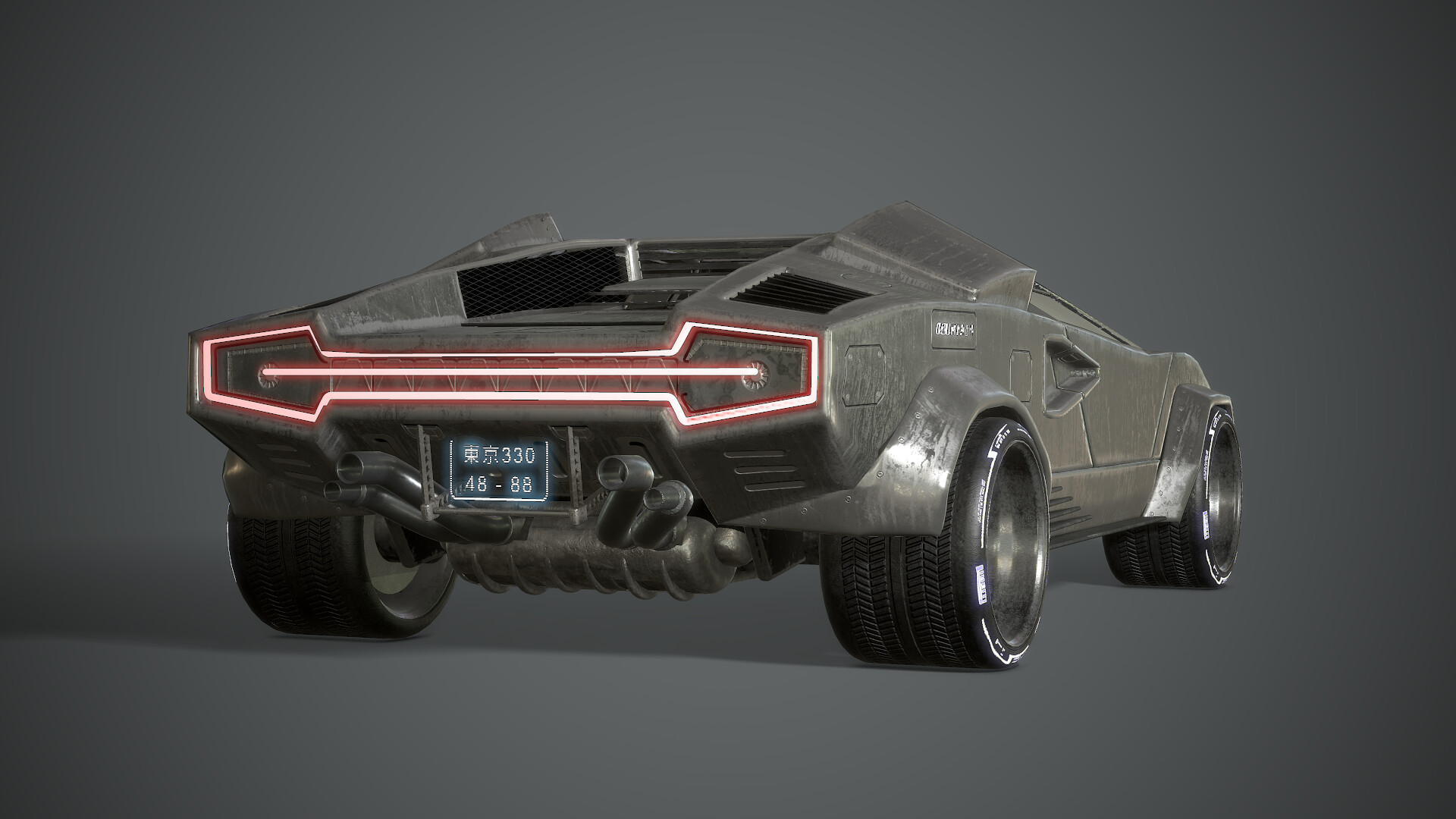 Chris IVAN - Cyberpunk Countach