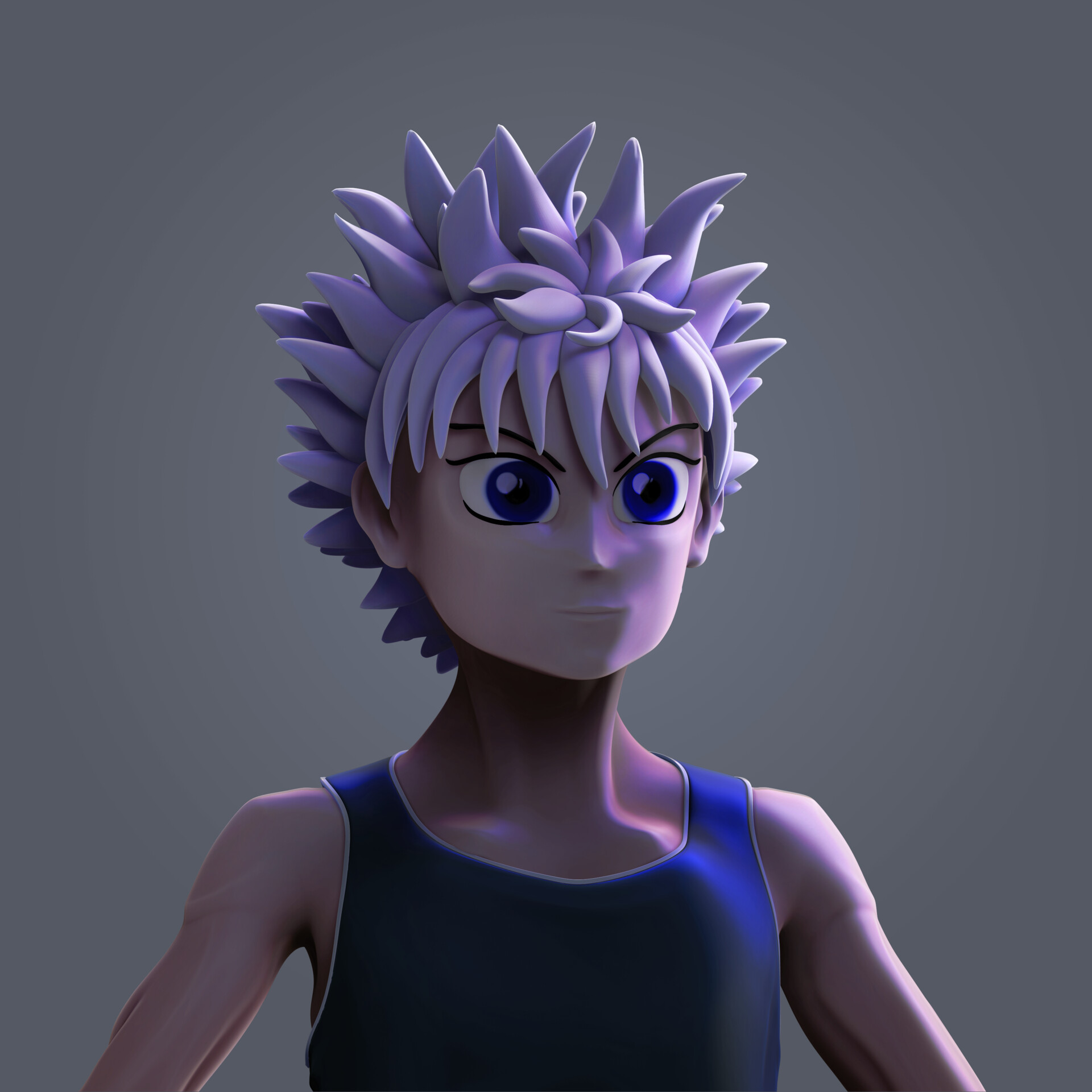 Killua Hunter X Hunter Render