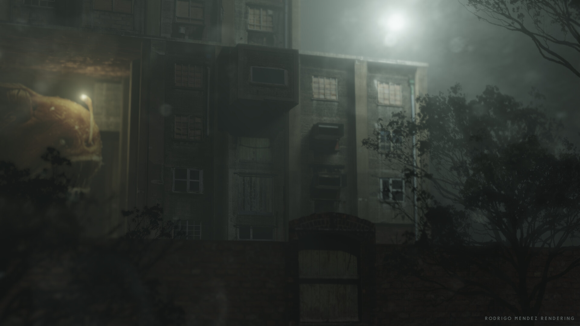 ArtStation - Terror nocturno/ Night Terror