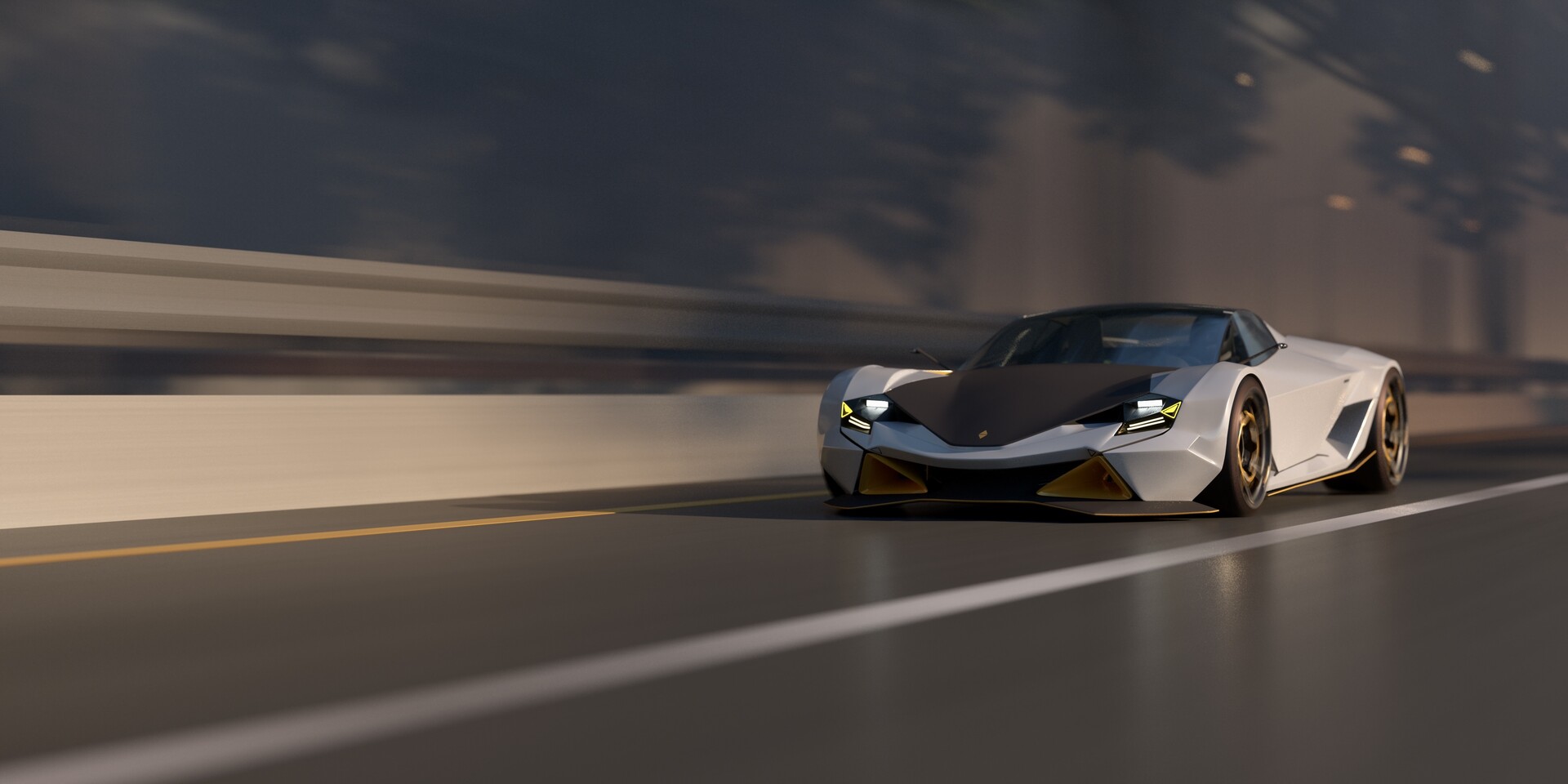 ArtStation - EV Sports Car Motion Studies