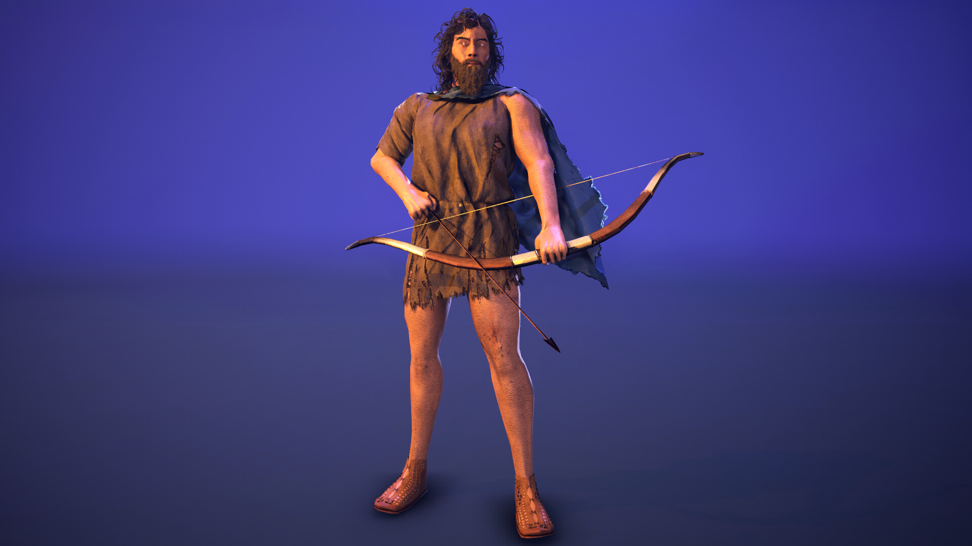 Odysseus And The Archery Contest