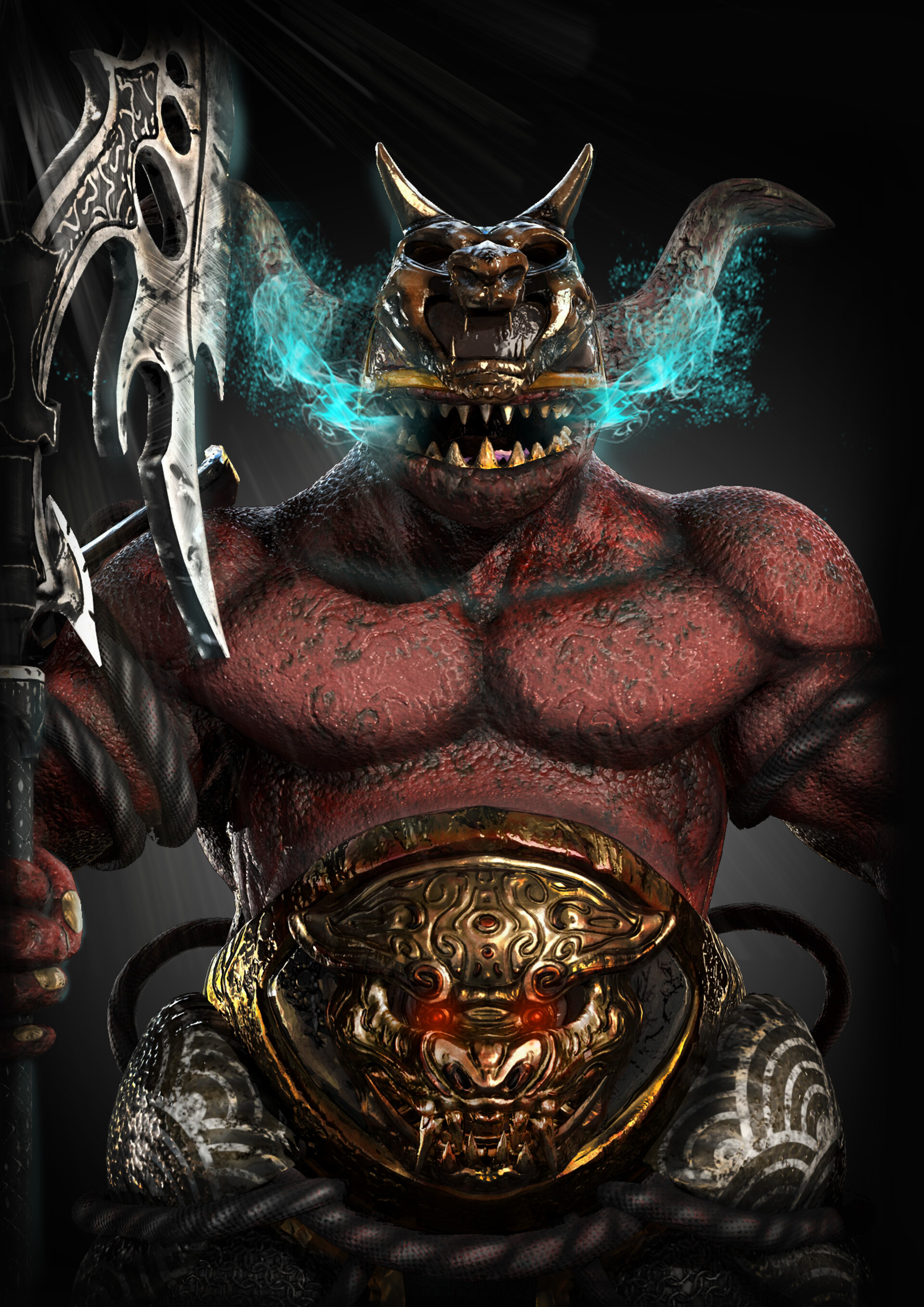 ArtStation - Game character ~~ Demon