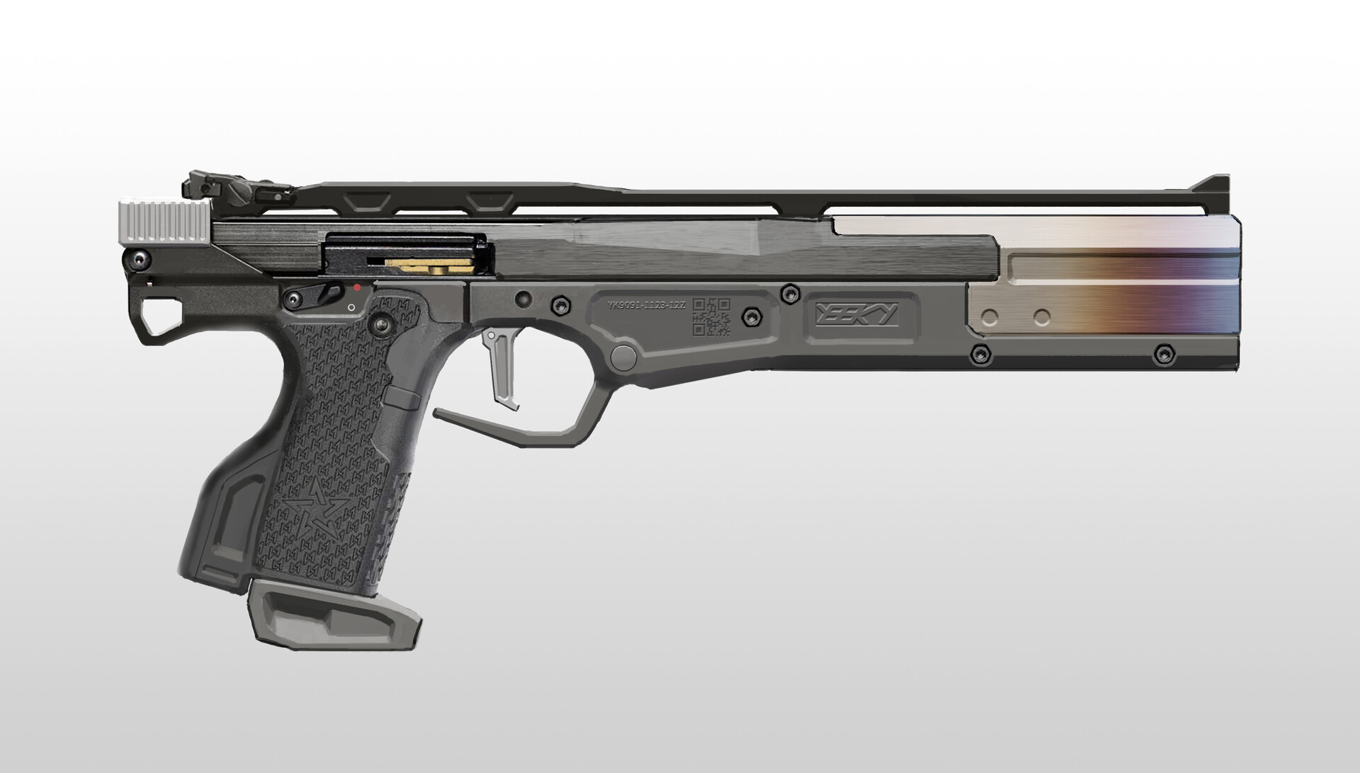 ArtStation - Weapon Sketch - heavy pistol