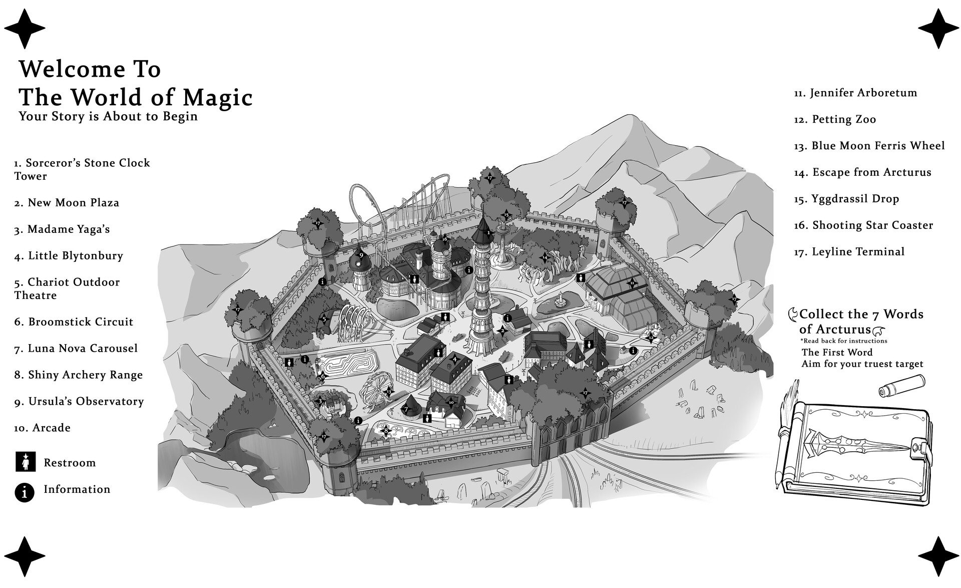 ArtStation - Little Witch Academia: World of Magic Theme Park