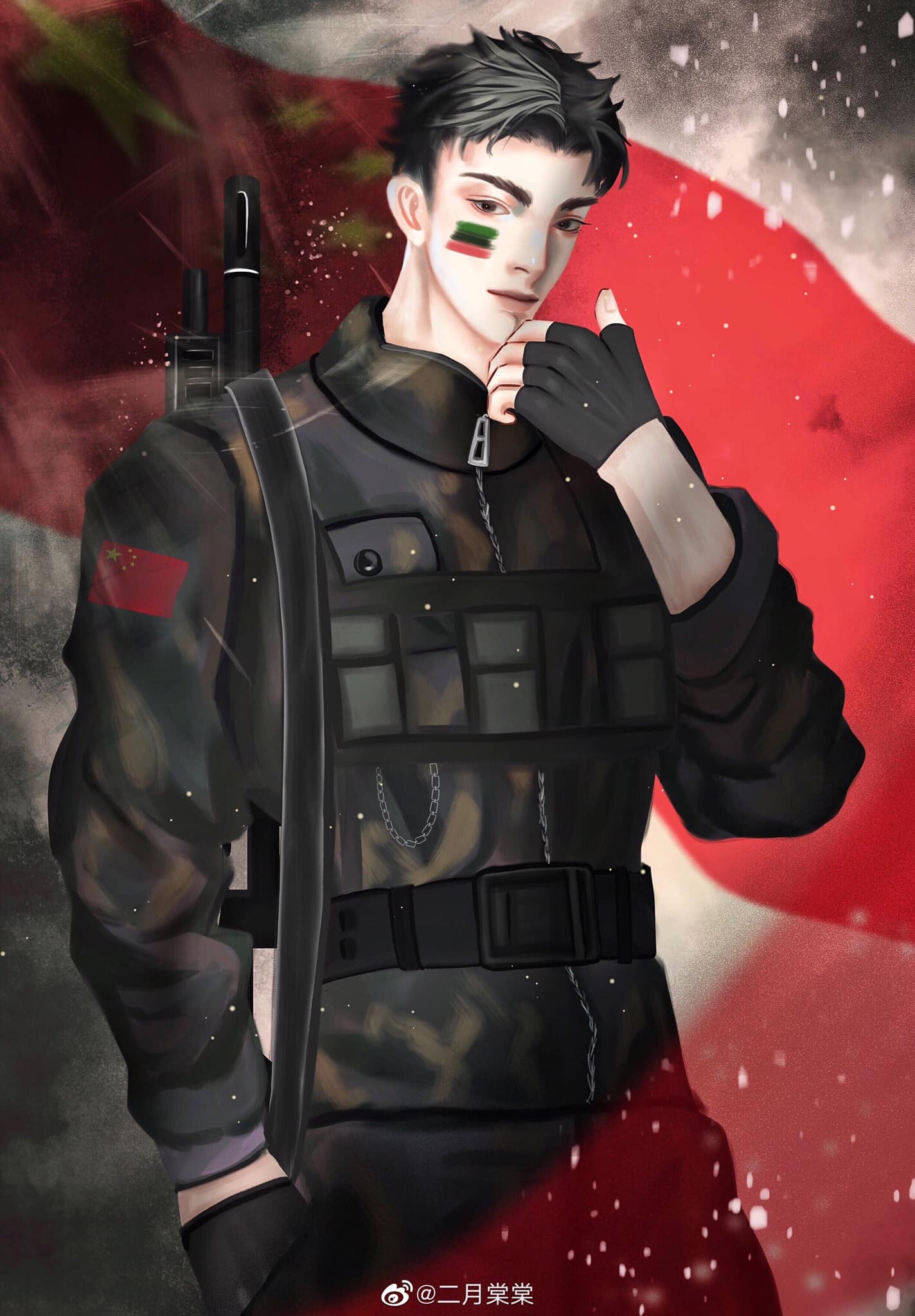 ArtStation - SOLDIER IN THE BEST WAR 2018