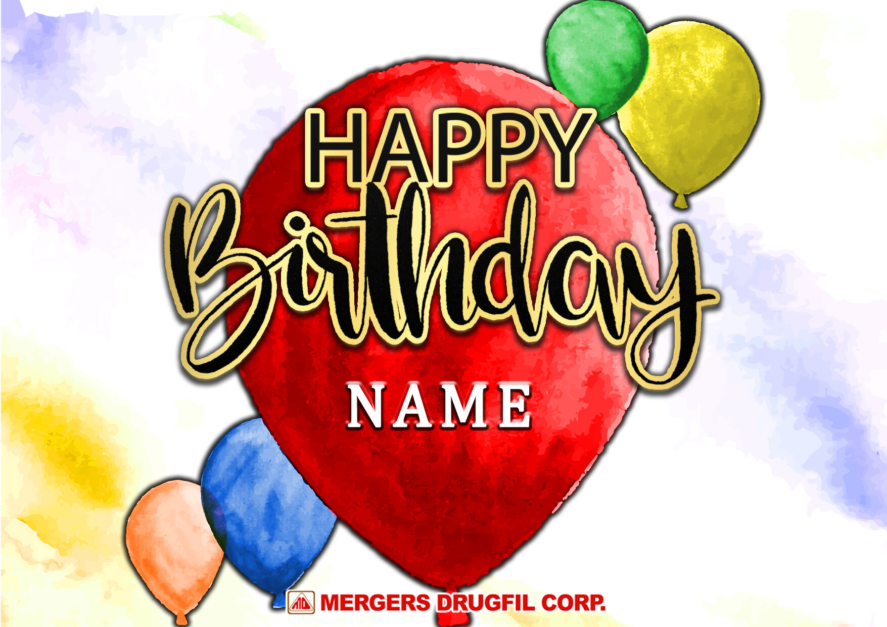 ArtStation - Birthday Card Front