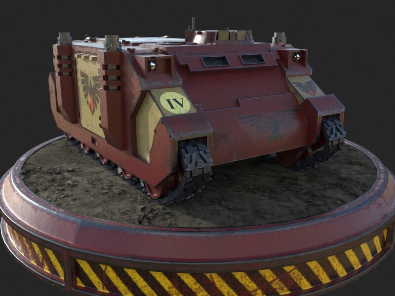 ArtStation - Rhino Tank