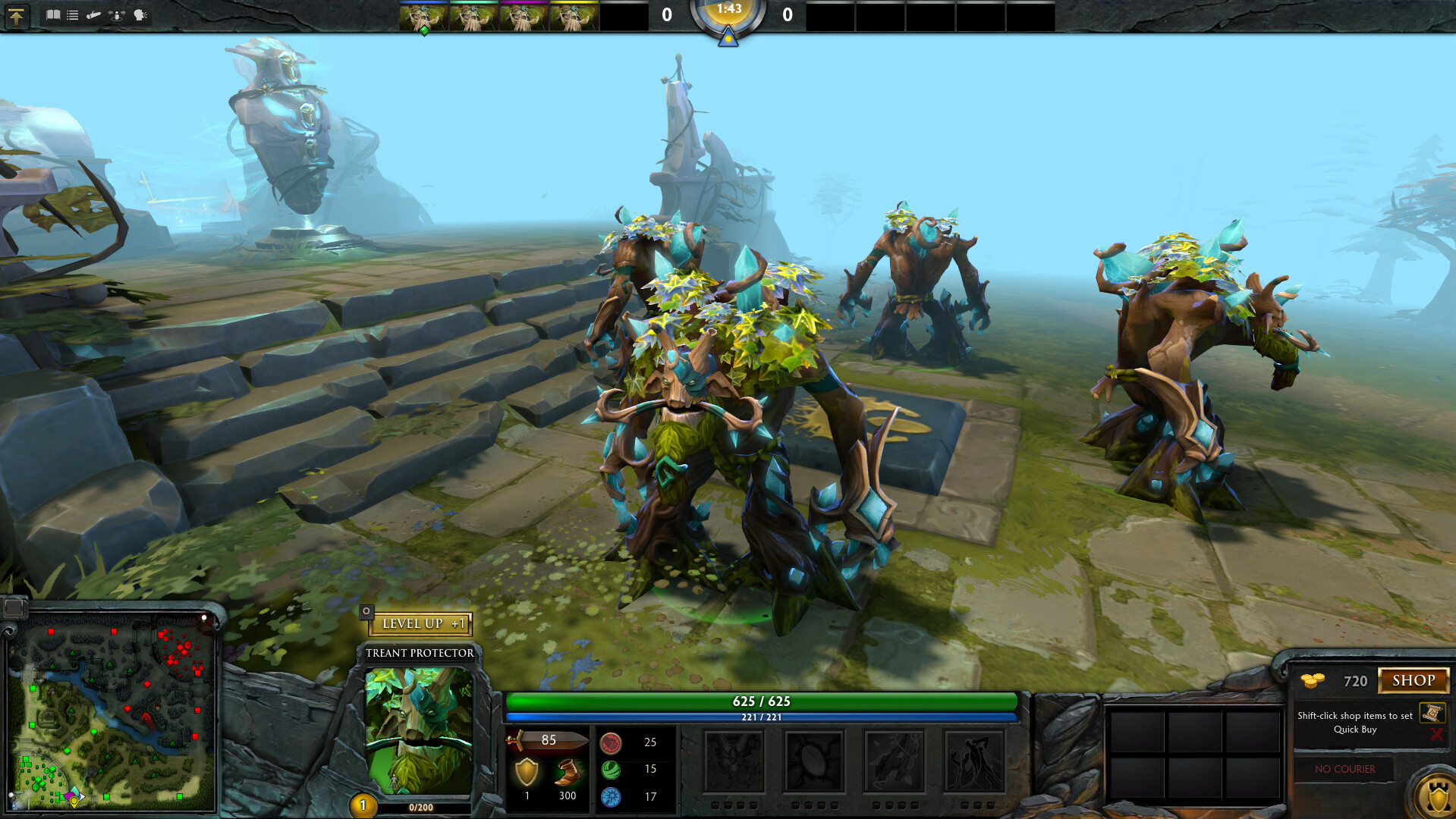 Matt Knifton - Moonshard Overgrowth, Treant Protector Set - Dota 2