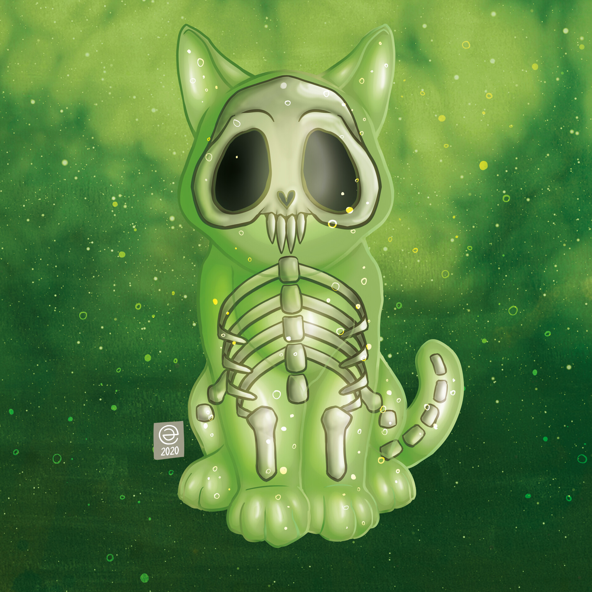 ArtStation - Jelly Cat, World of Warcraft themed kitten