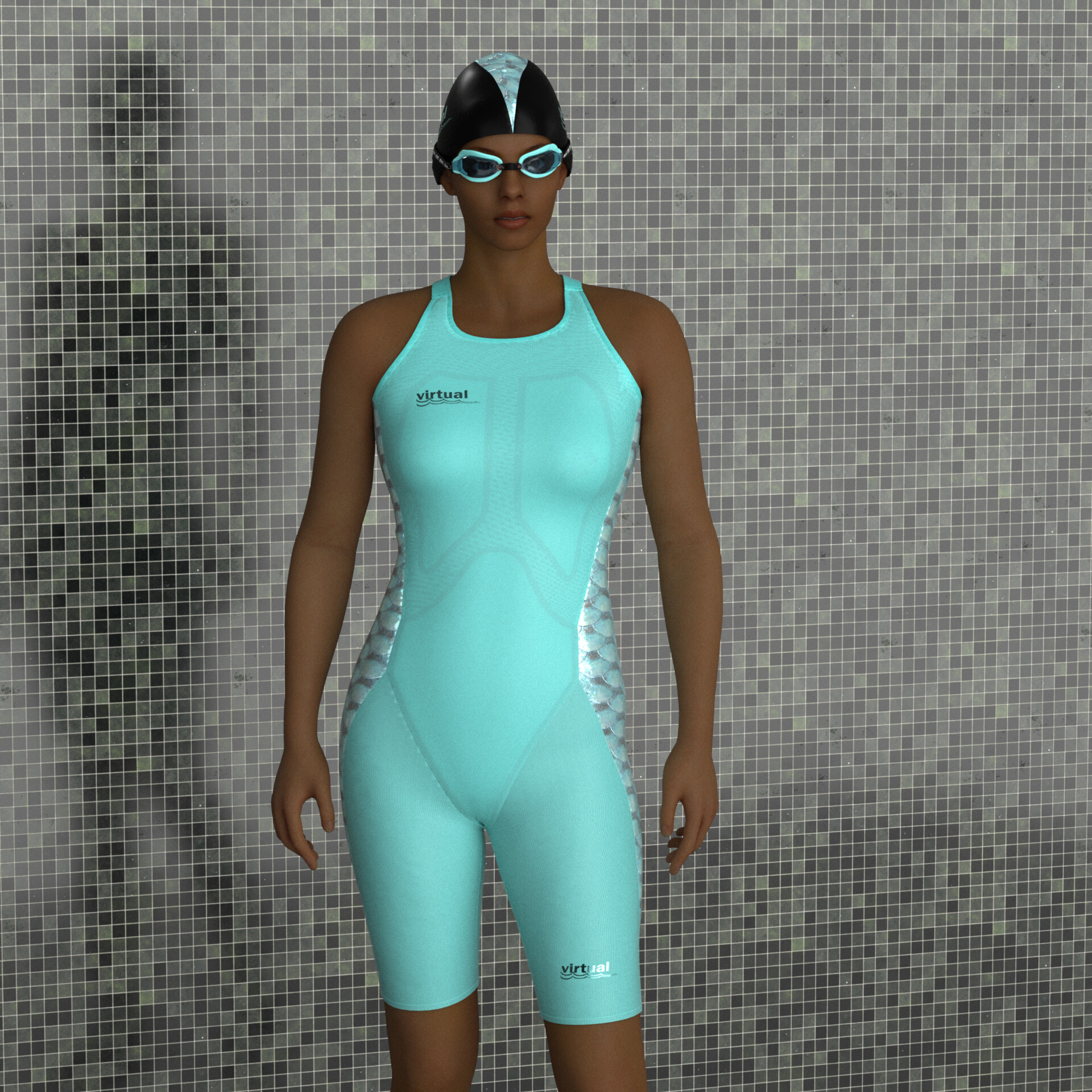 ArtStation - 3d swimwear model