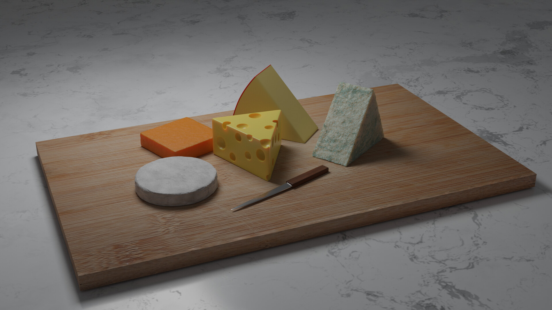 ArtStation - Cheese board