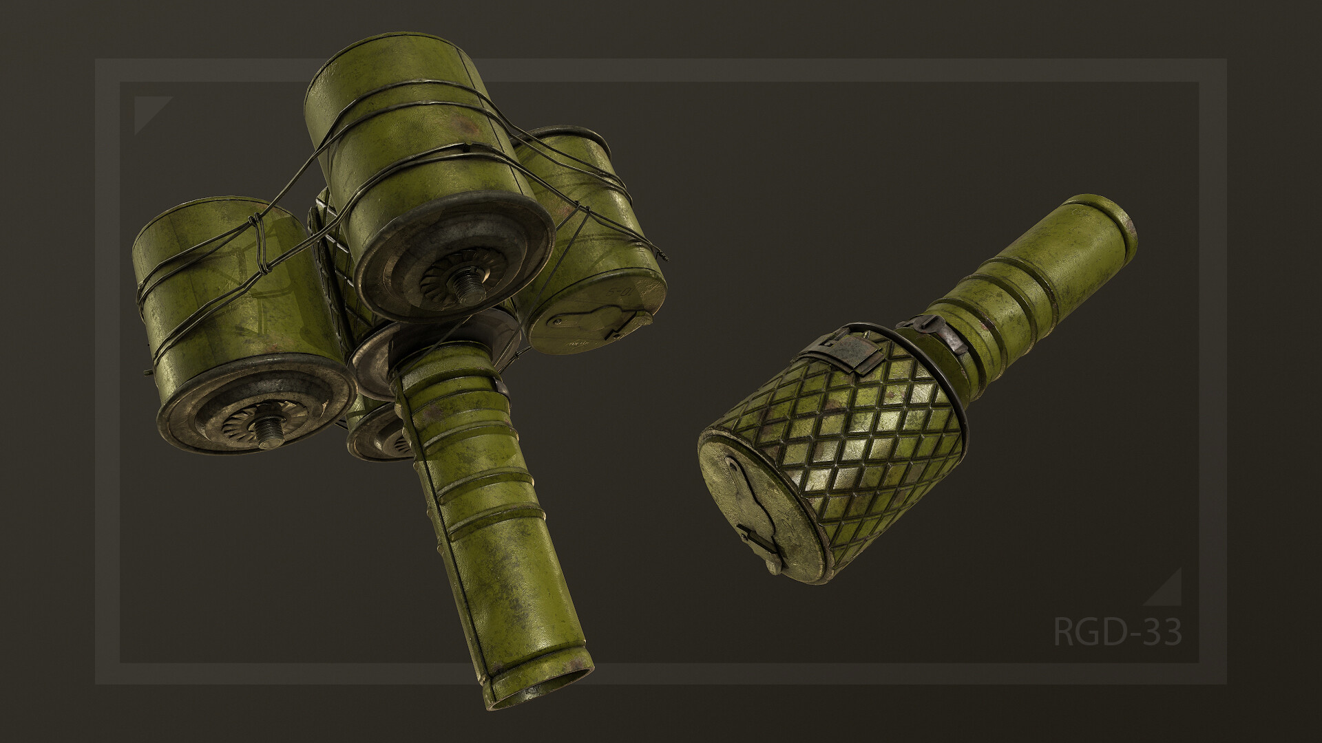 Vitali Balahnitsev - RGD-33 Soviet Grenade