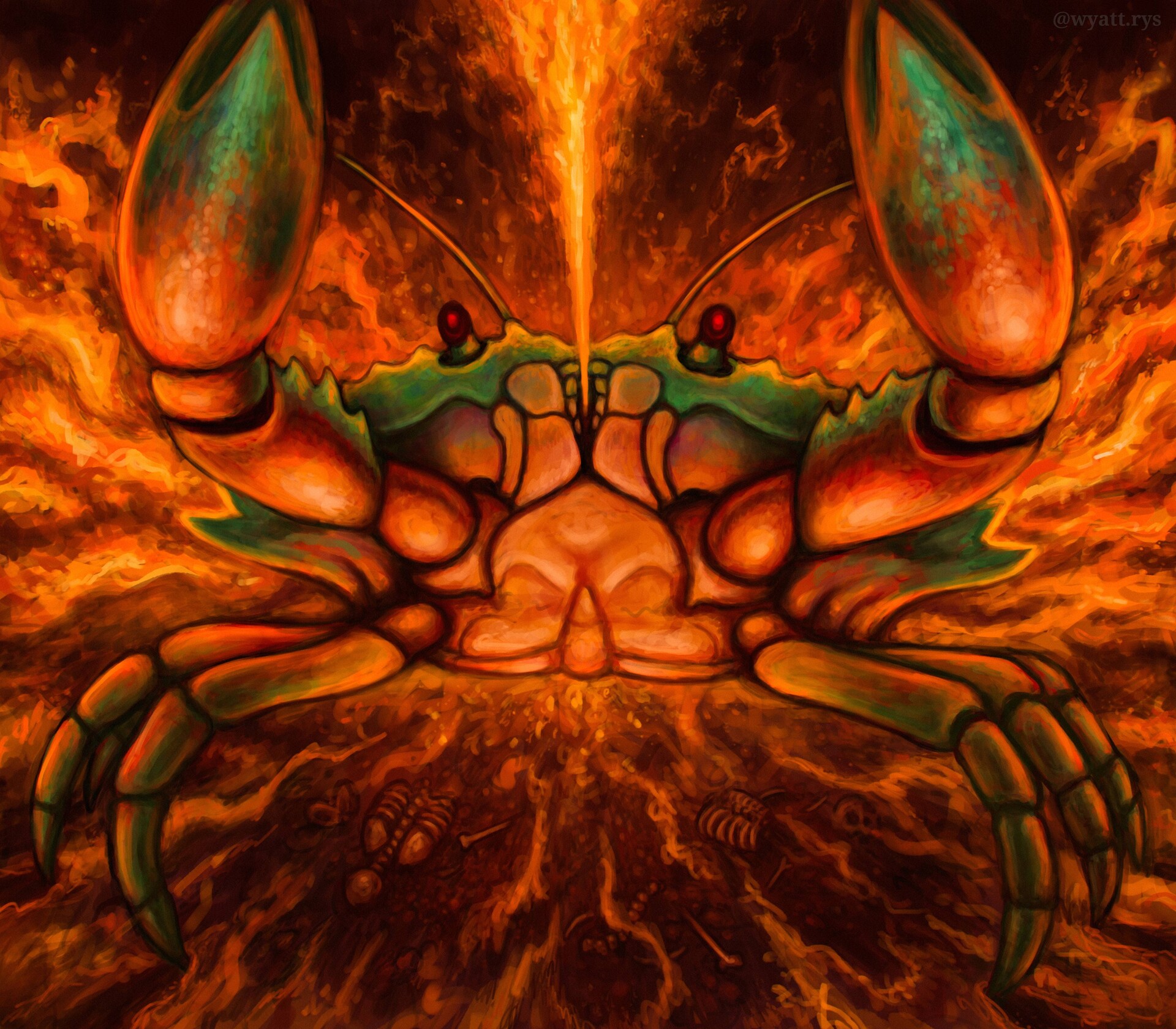 ArtStation - Burn Crab