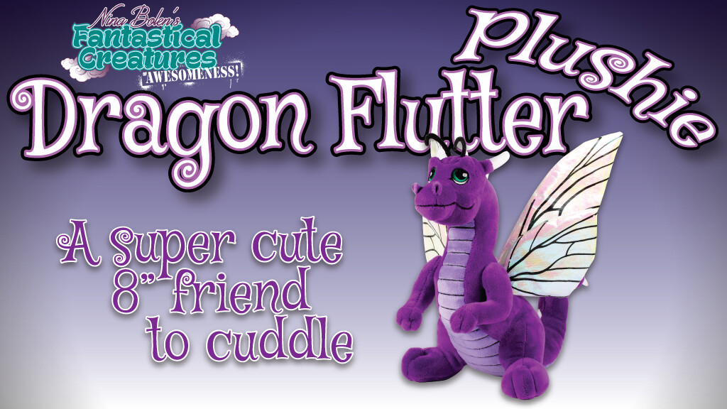 ArtStation - Dragon Flutter Dragon Fairy Plush