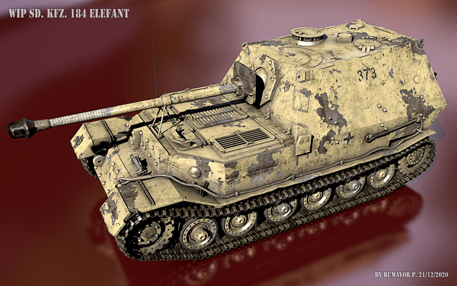 Legion CG - WIP Sd. Kfz. 184 Elefant