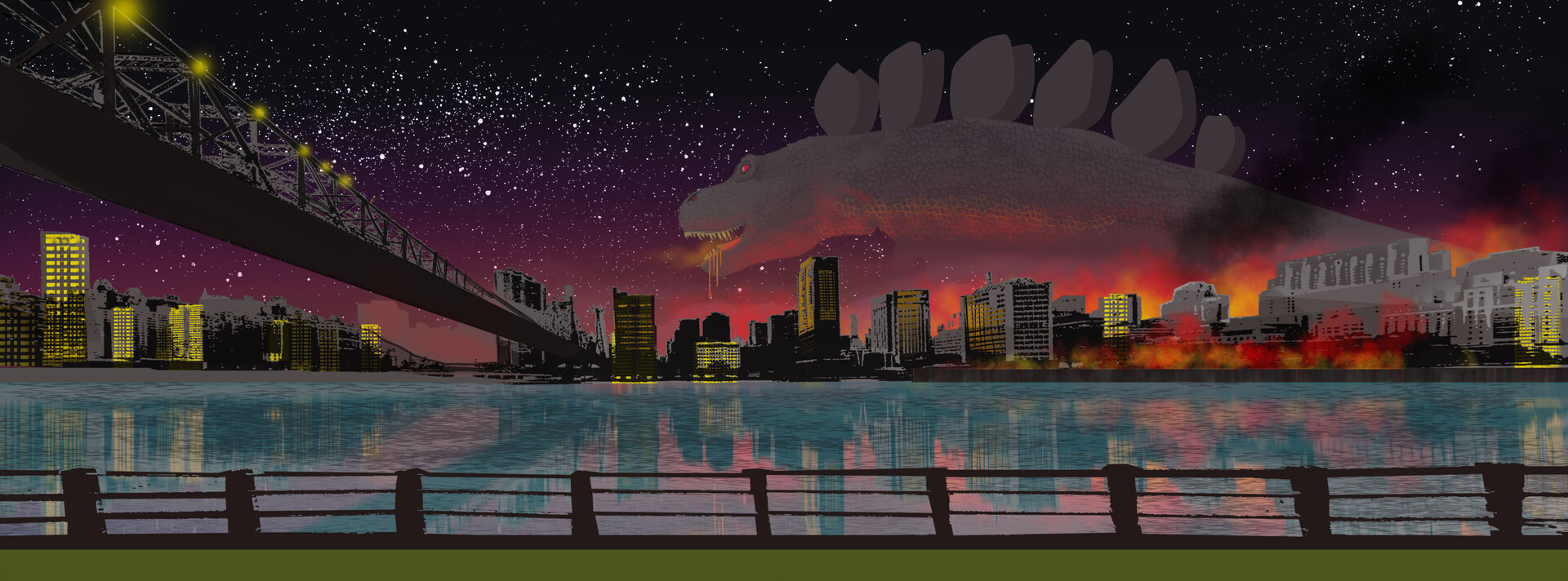 ArtStation - Monster Attack!