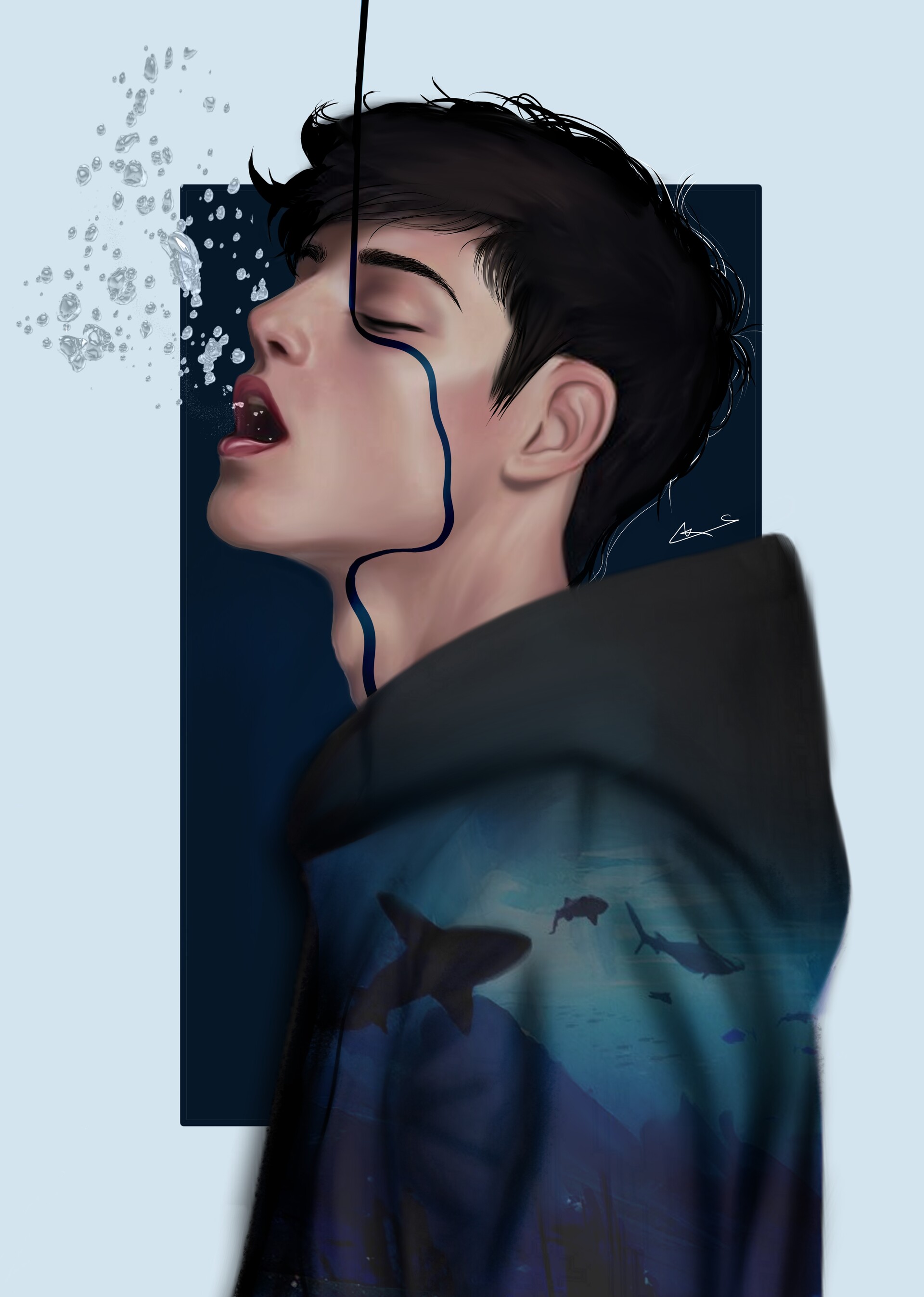 ArtStation - drowning