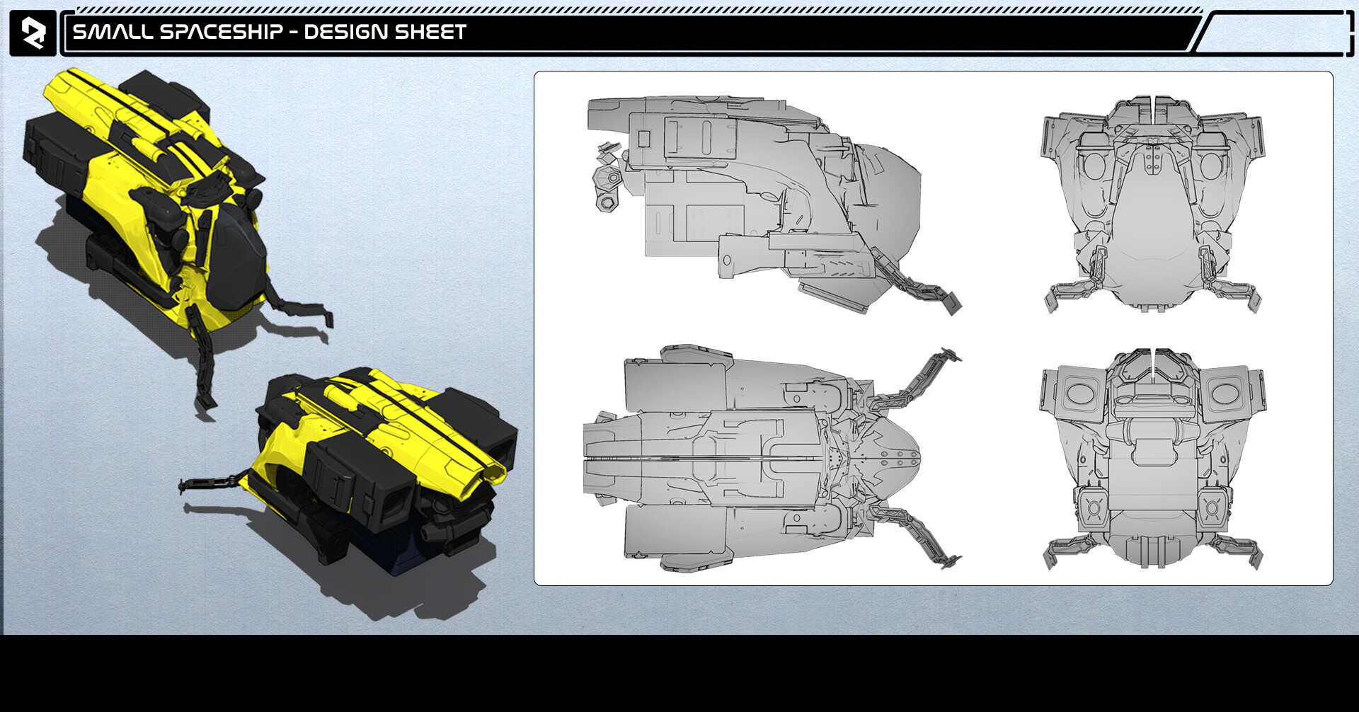 Small Spaceship Designs