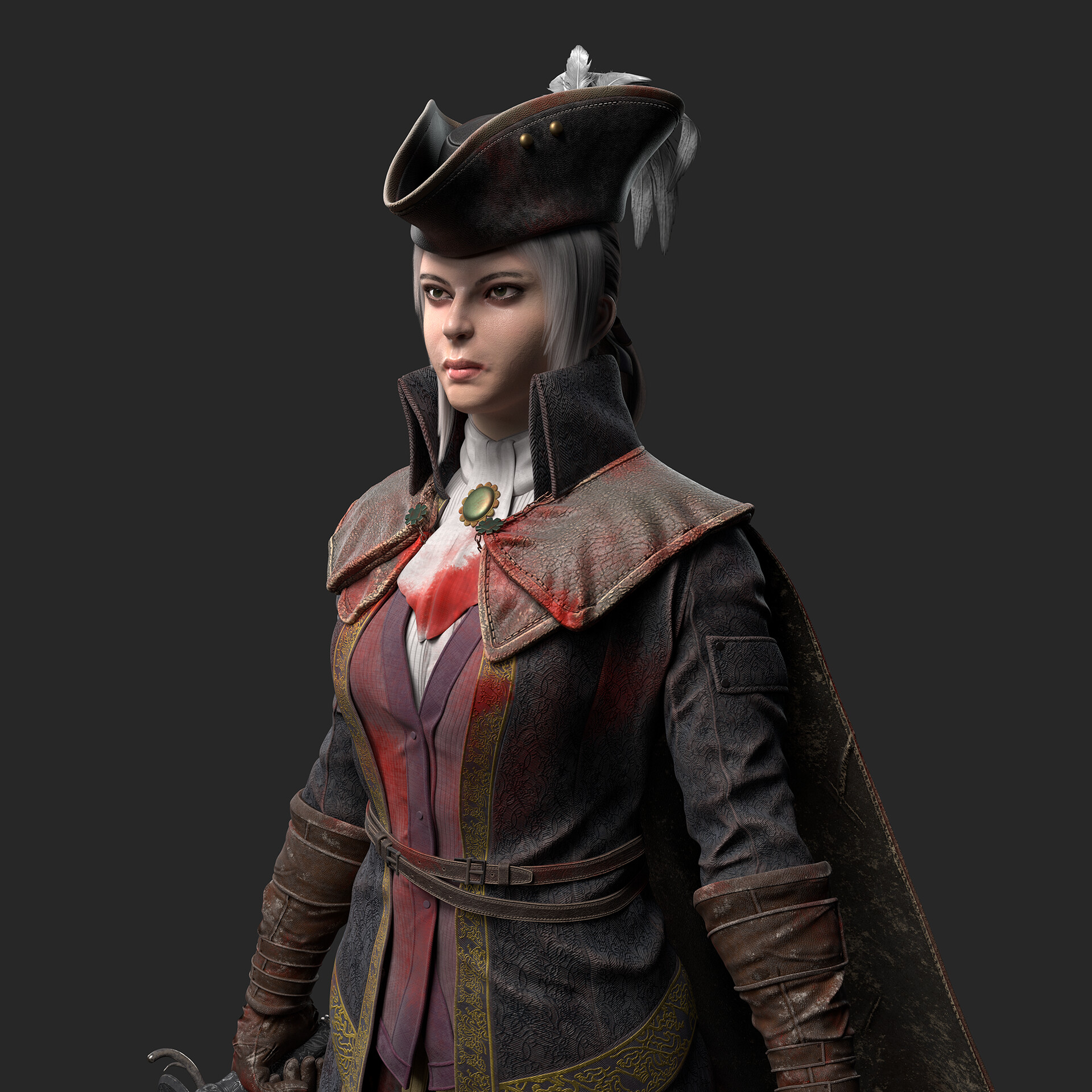 ArtStation - bloodborne lady maria