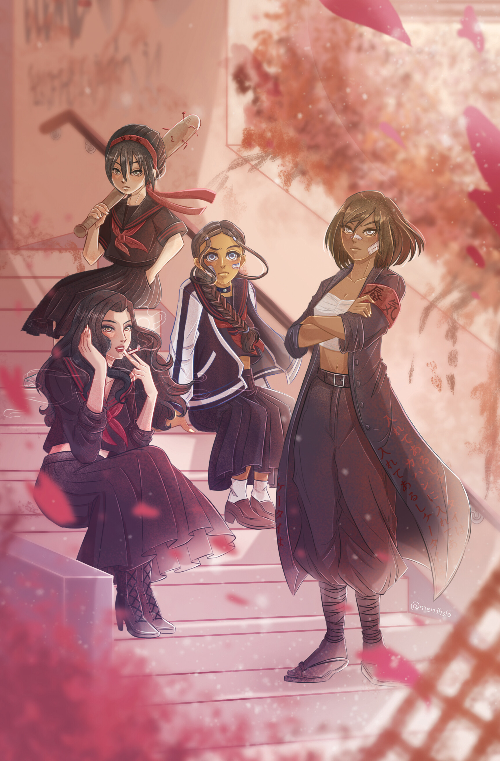 ArtStation - ATLA & LOK girls