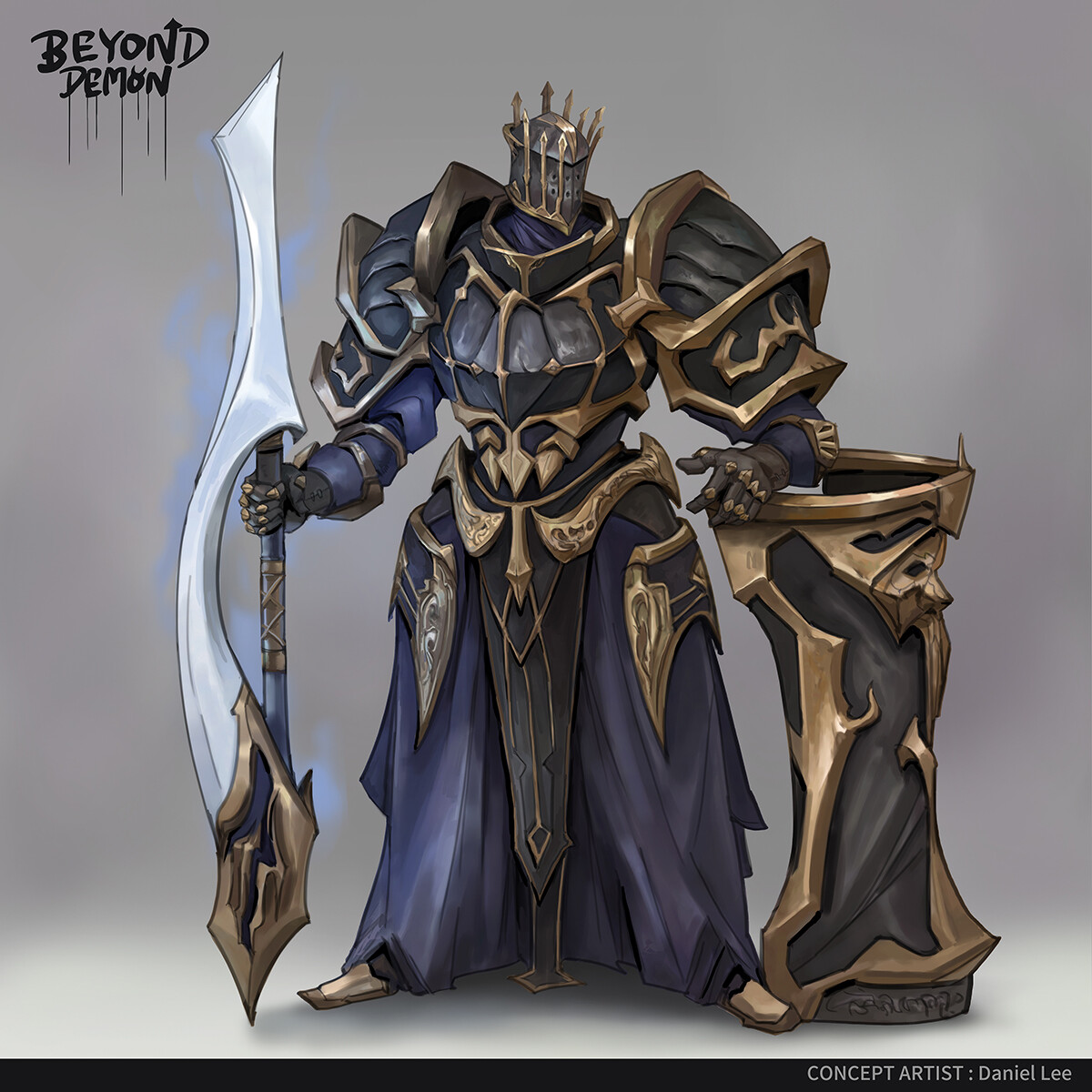 ArtStation - 1222 knight concept work