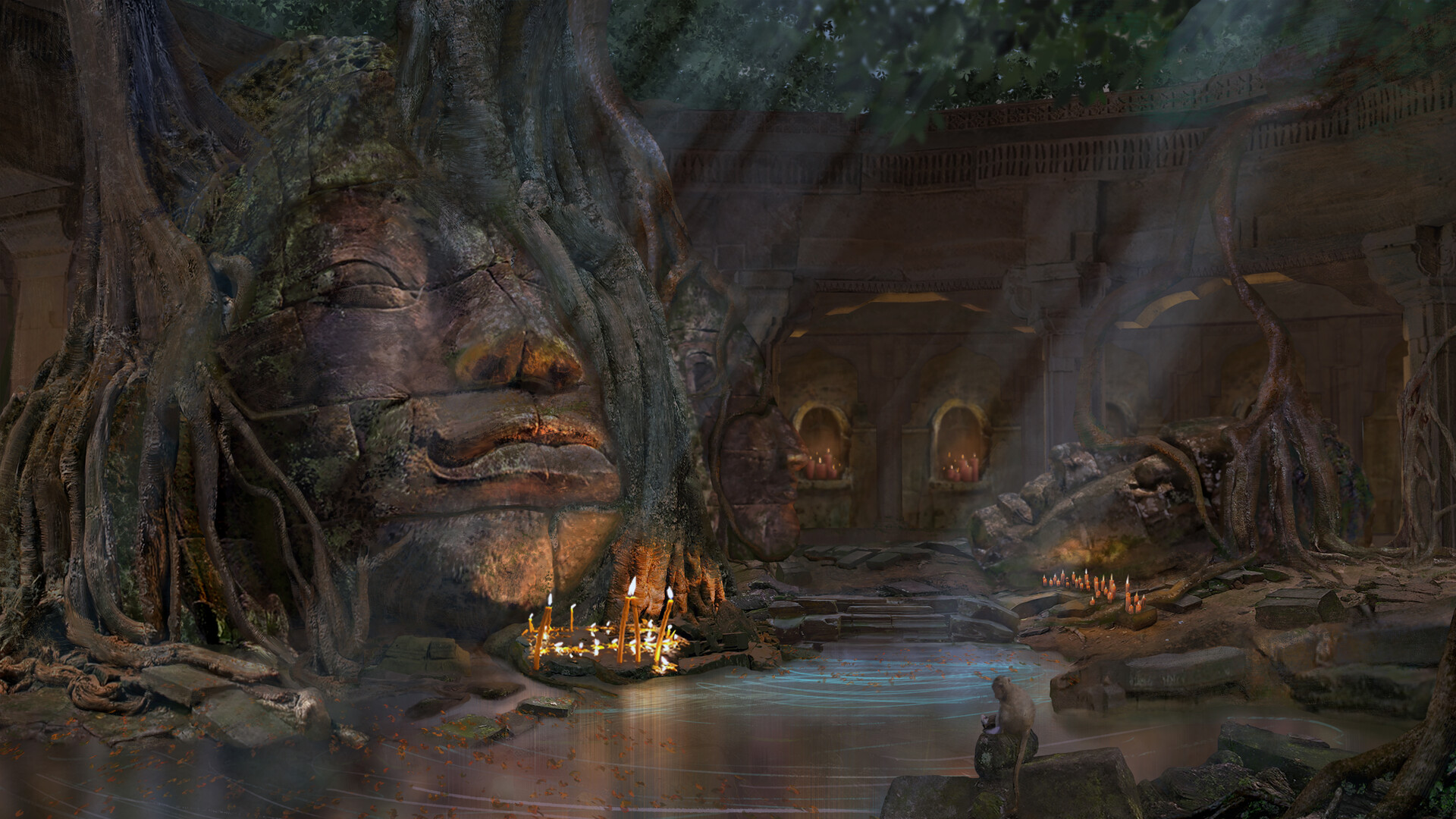 ArtStation - 佛窟 / Buddha Grotto