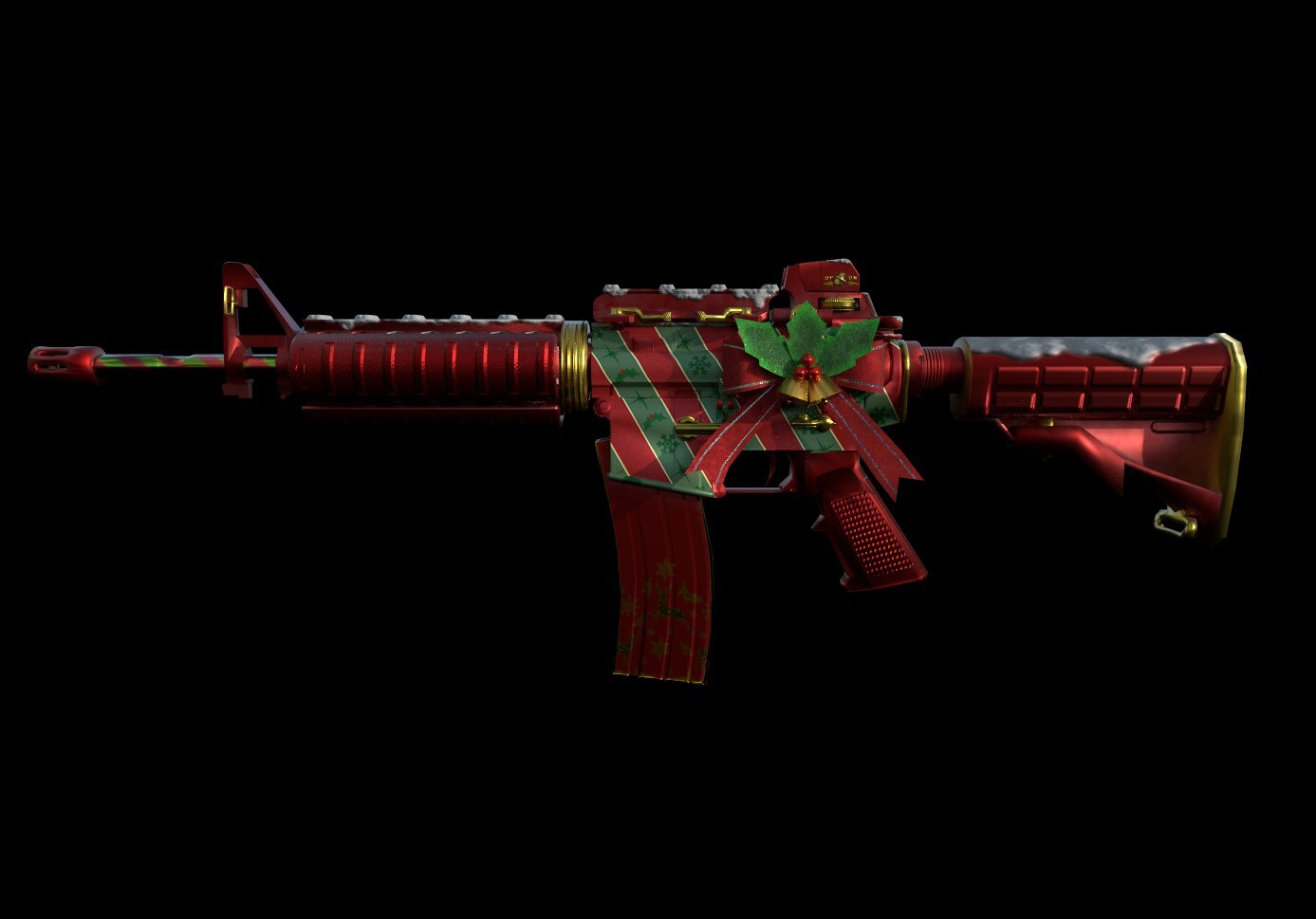 Bam Dol- - Christmas GUN SKIN & M67