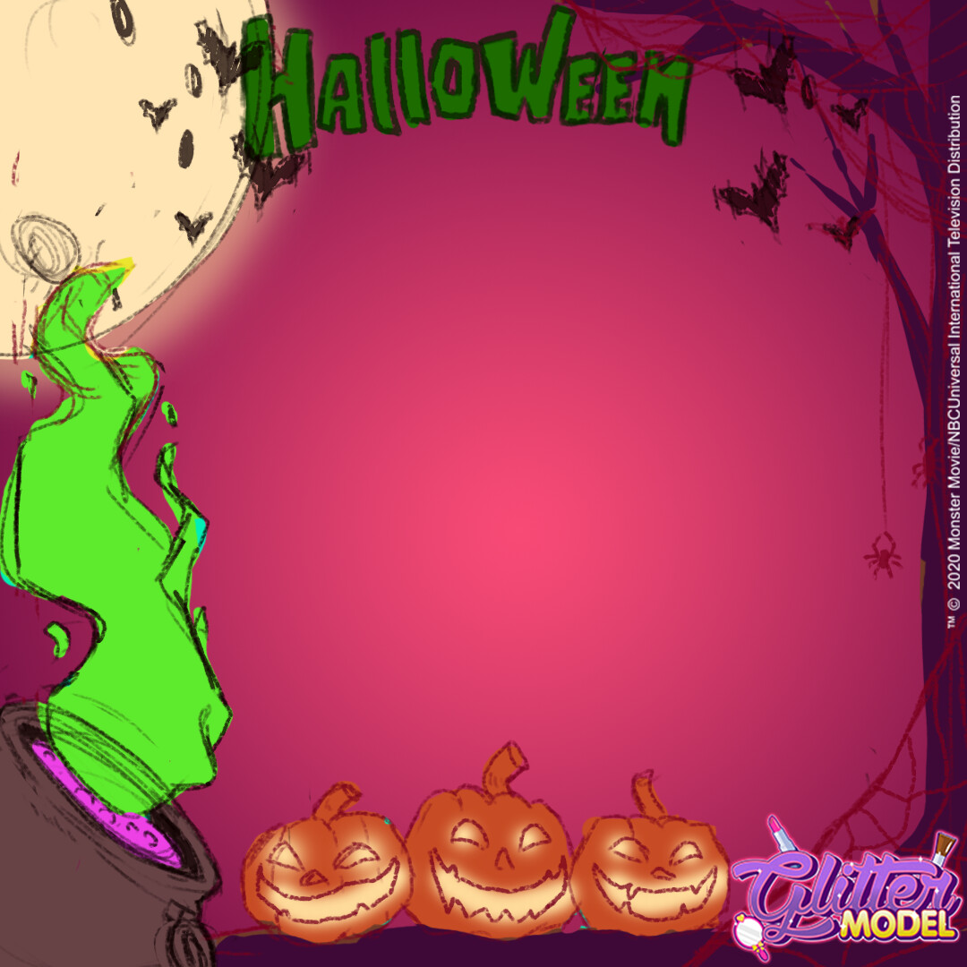 Camila Kovacs - Glitter Model Halloween 2020