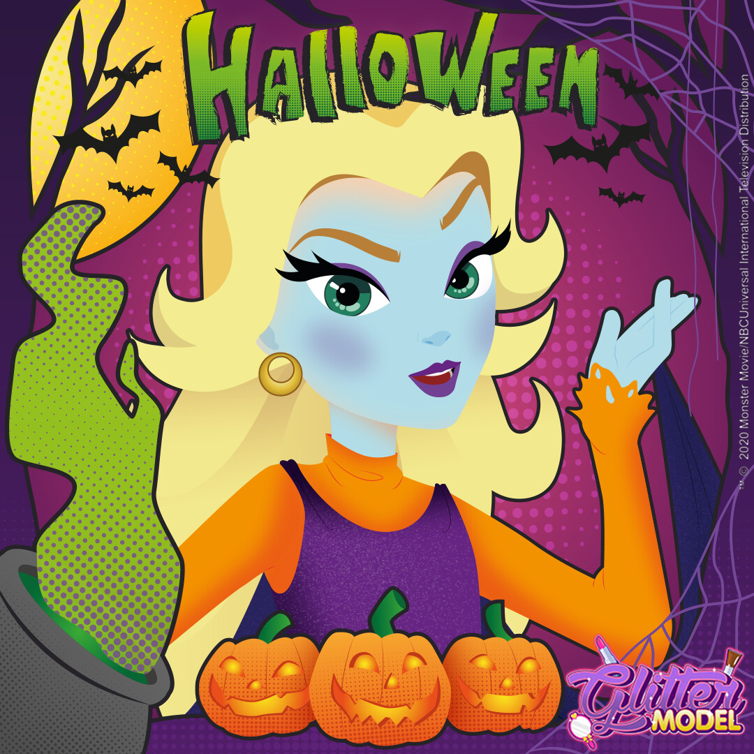 Camila Kovacs - Glitter Model Halloween 2020