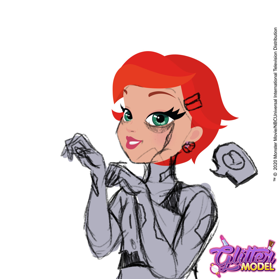 Camila Kovacs - Glitter Model Halloween 2020