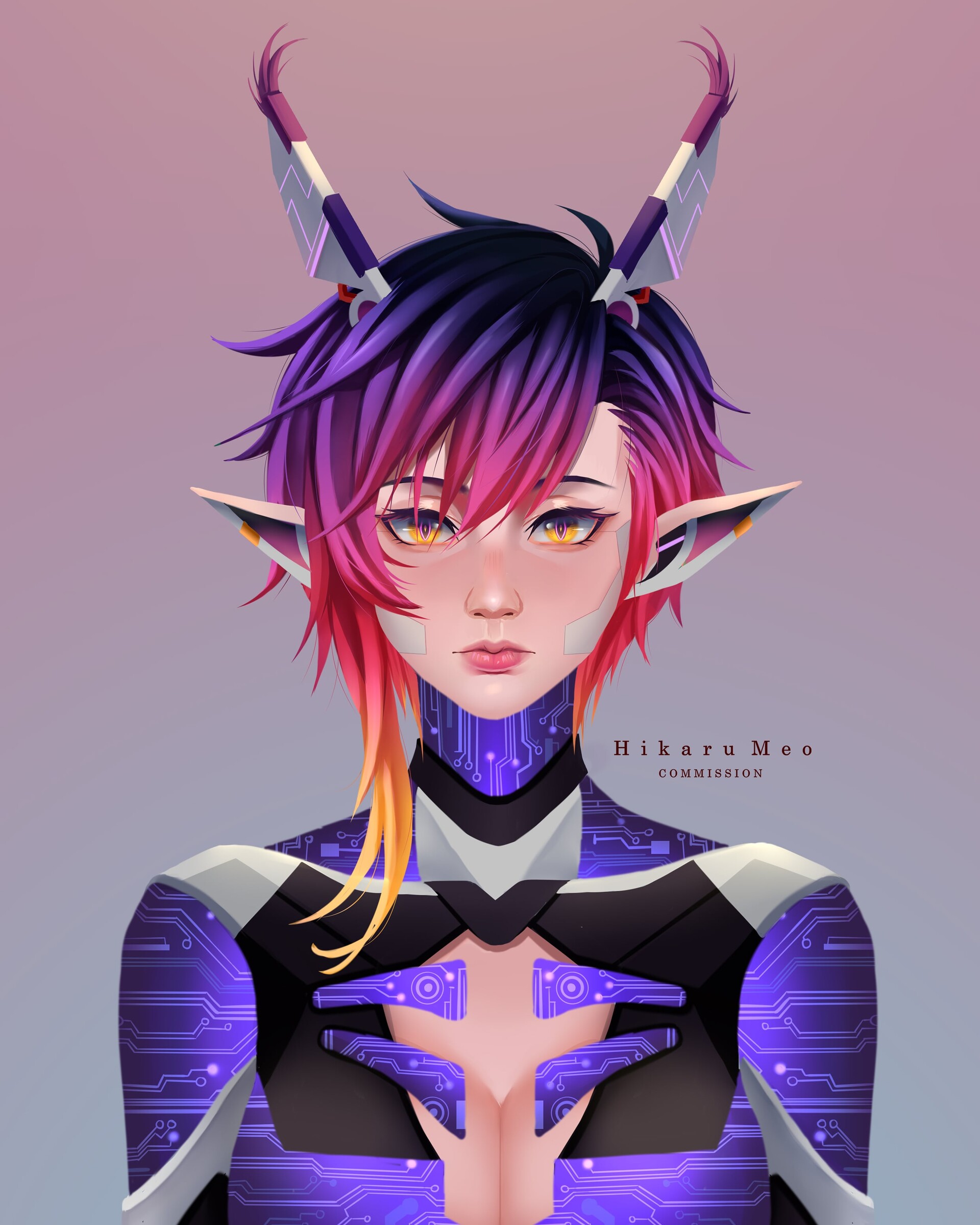 Artstation Commissioned Ai Girl