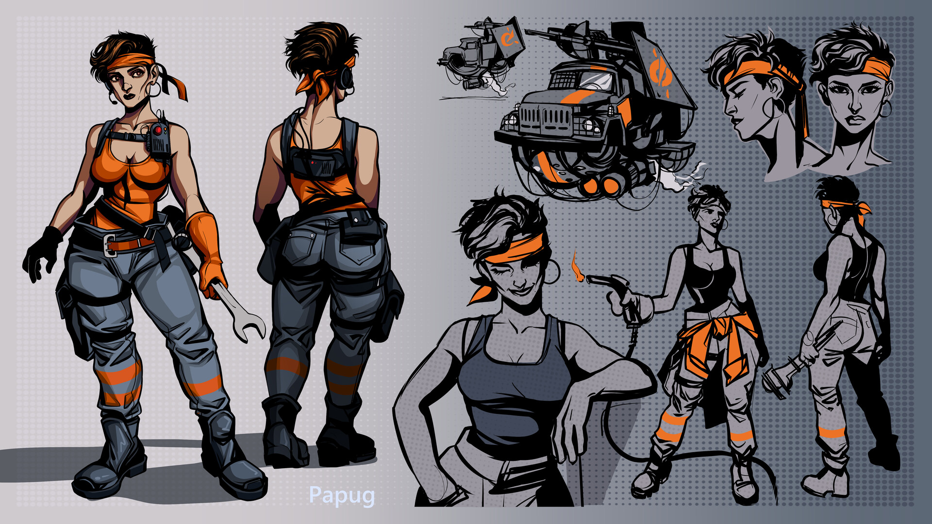 ArtStation - Mechanic-Girl