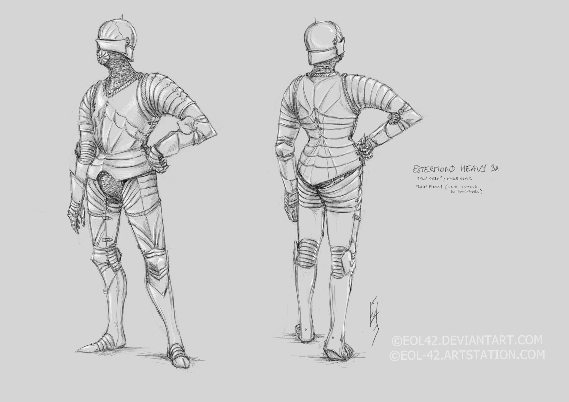 ArtStation - Heavy Armour concept art
