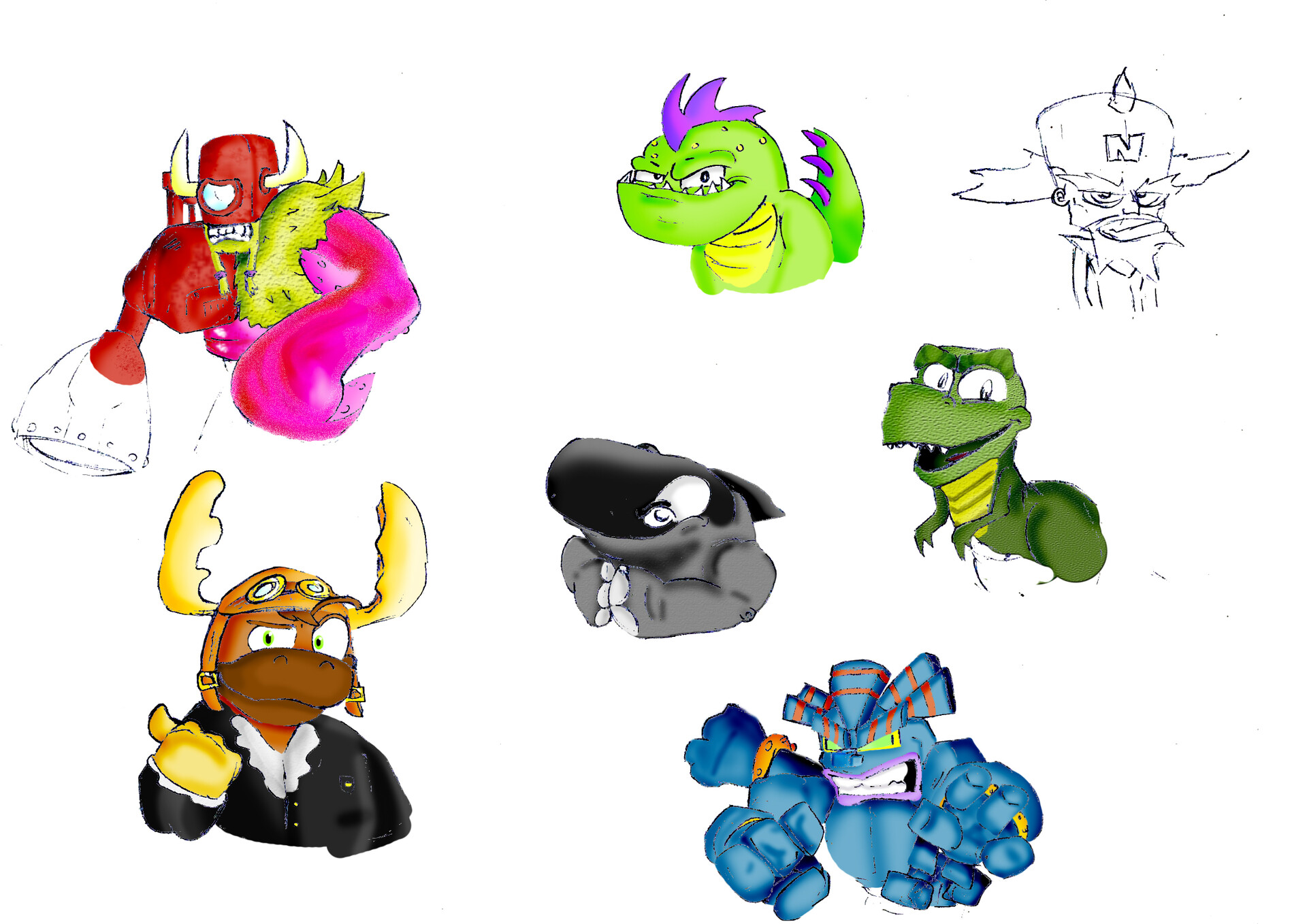 Crash Bandicoot Twinsanity Concept Art Concept Art For The Crash 4 Art