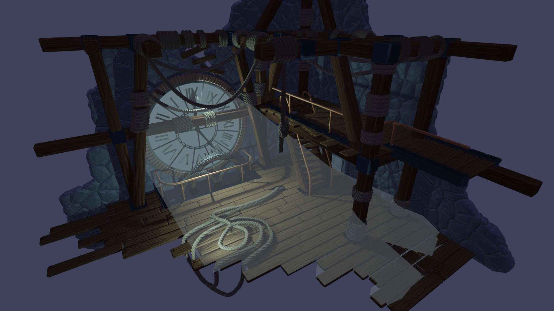 ArtStation - Clock Tower Interior