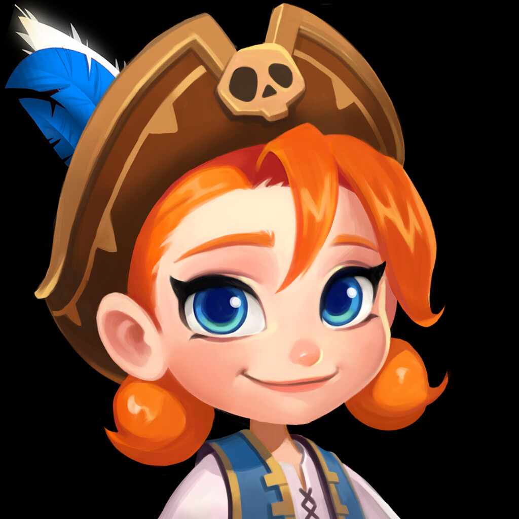 ArtStation - Jewel Island - Caroline