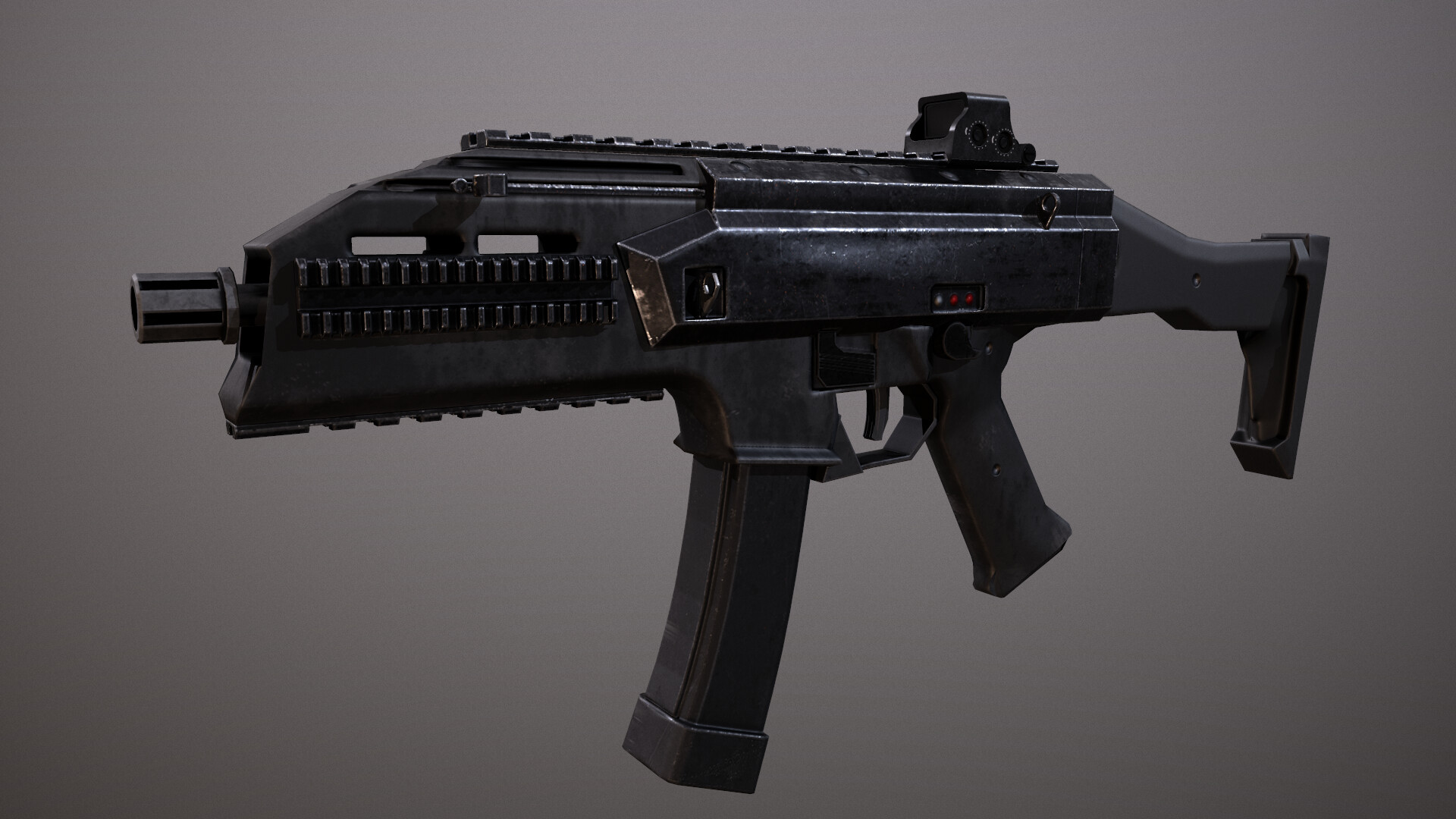 ArtStation - CZ Scorpion EVO (First Weapon)