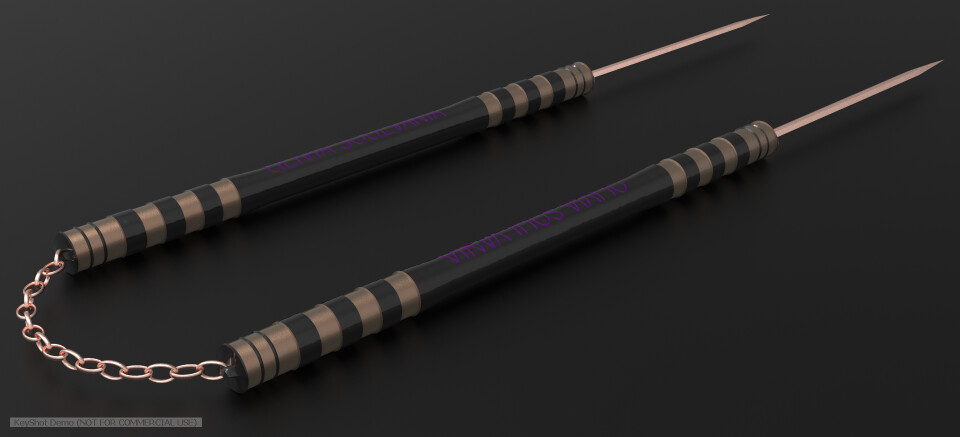 Nunchucks With Blades